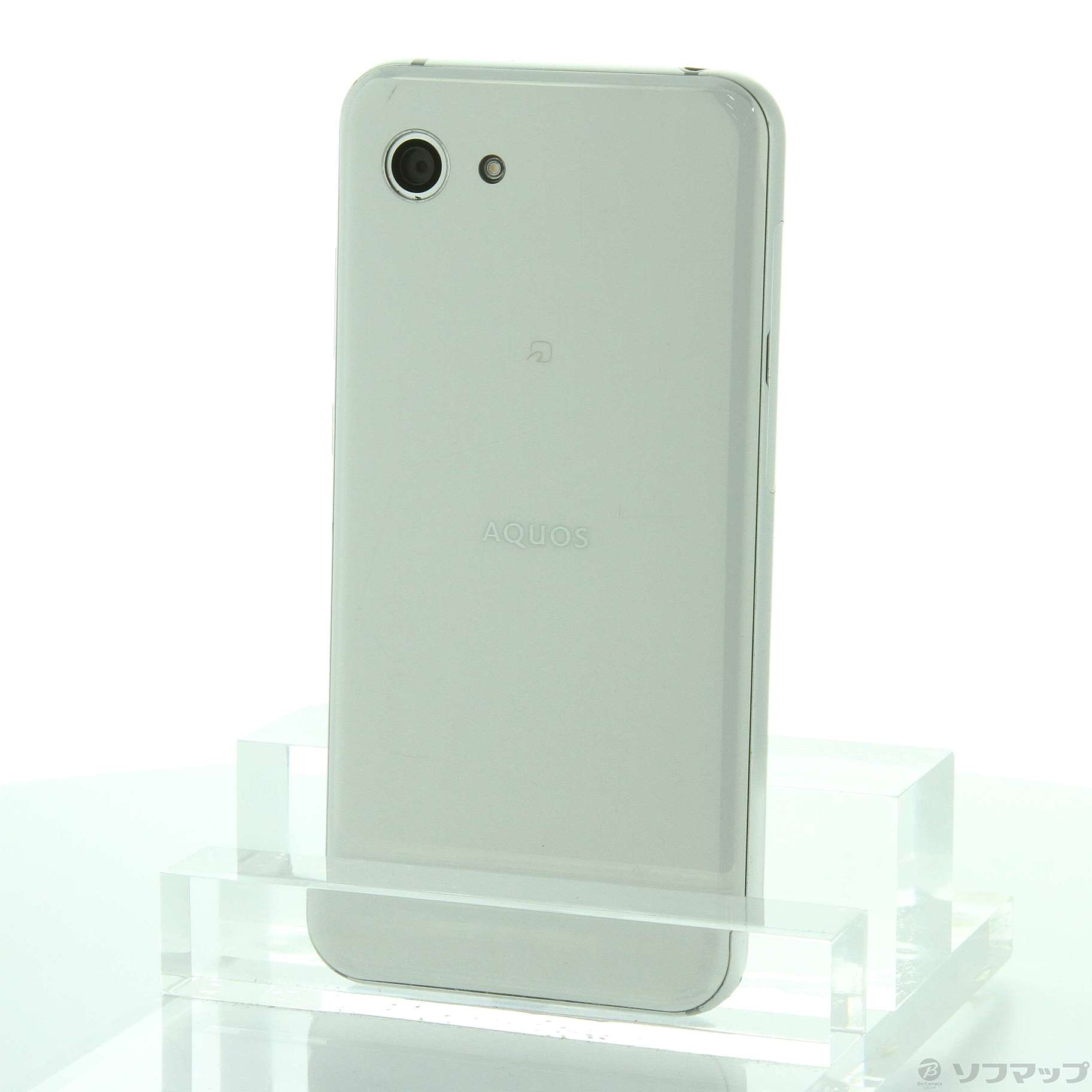 【中古】AQUOS R compact 32GB ムーンライトホワイト 701SH SoftBank [2133040053502] - リ ...