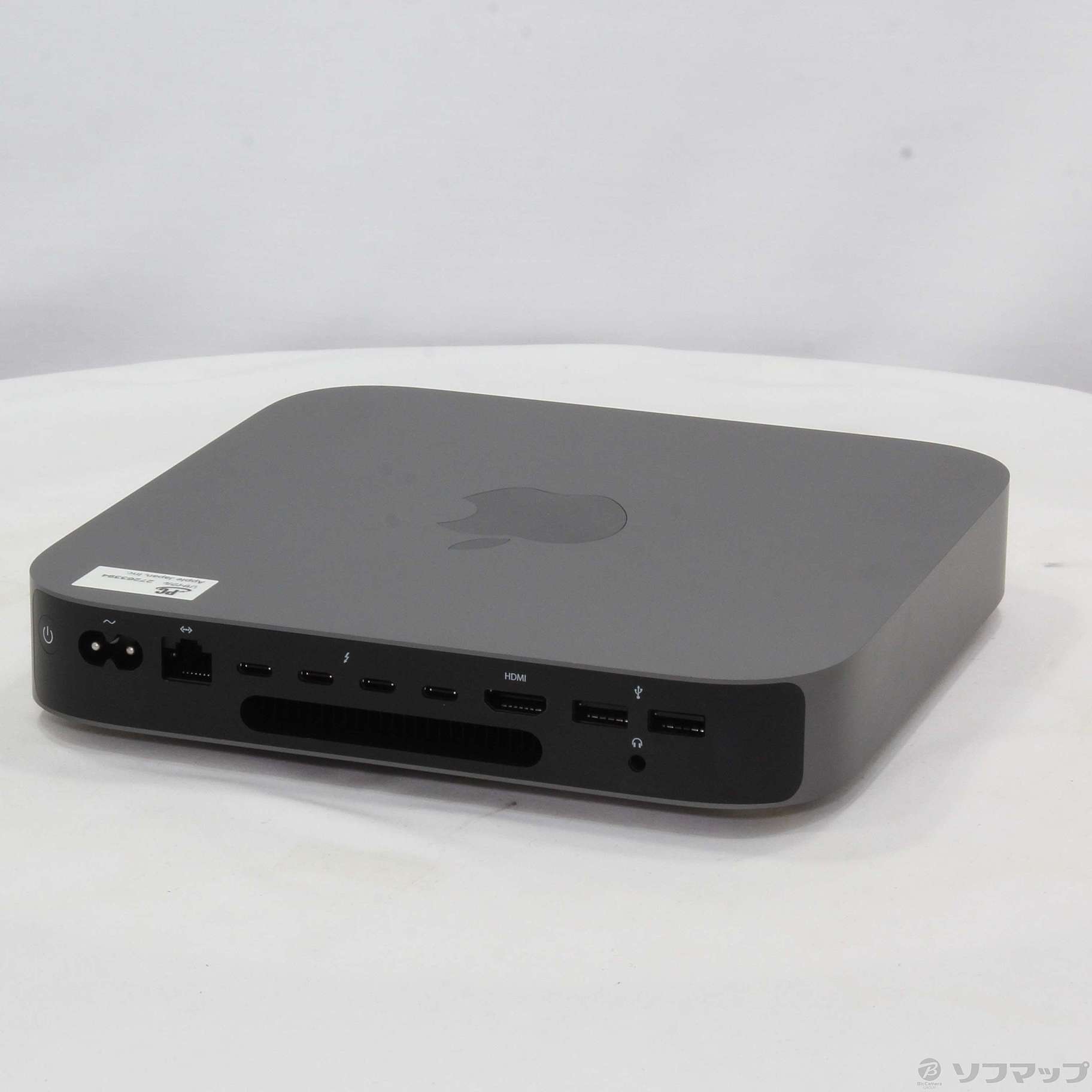 【中古】Mac mini Late 2018 MRTT2J／A Core_i5 3GHz 8GB SSD256GB 〔10.15 ...