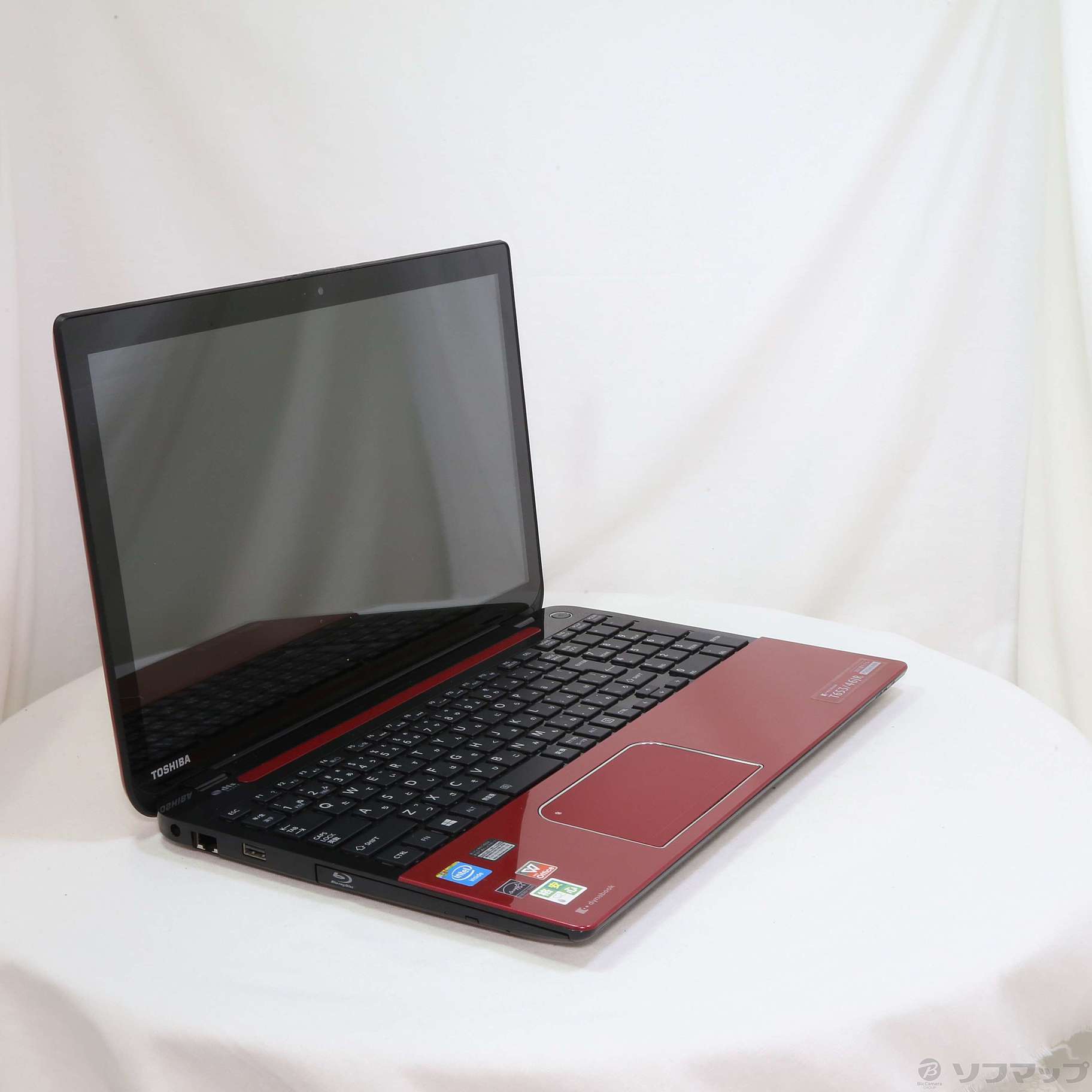 【中古】格安安心パソコン dynabook T653／46JR PT65346JBMR モデナレッド [2133040290549] - リ ...