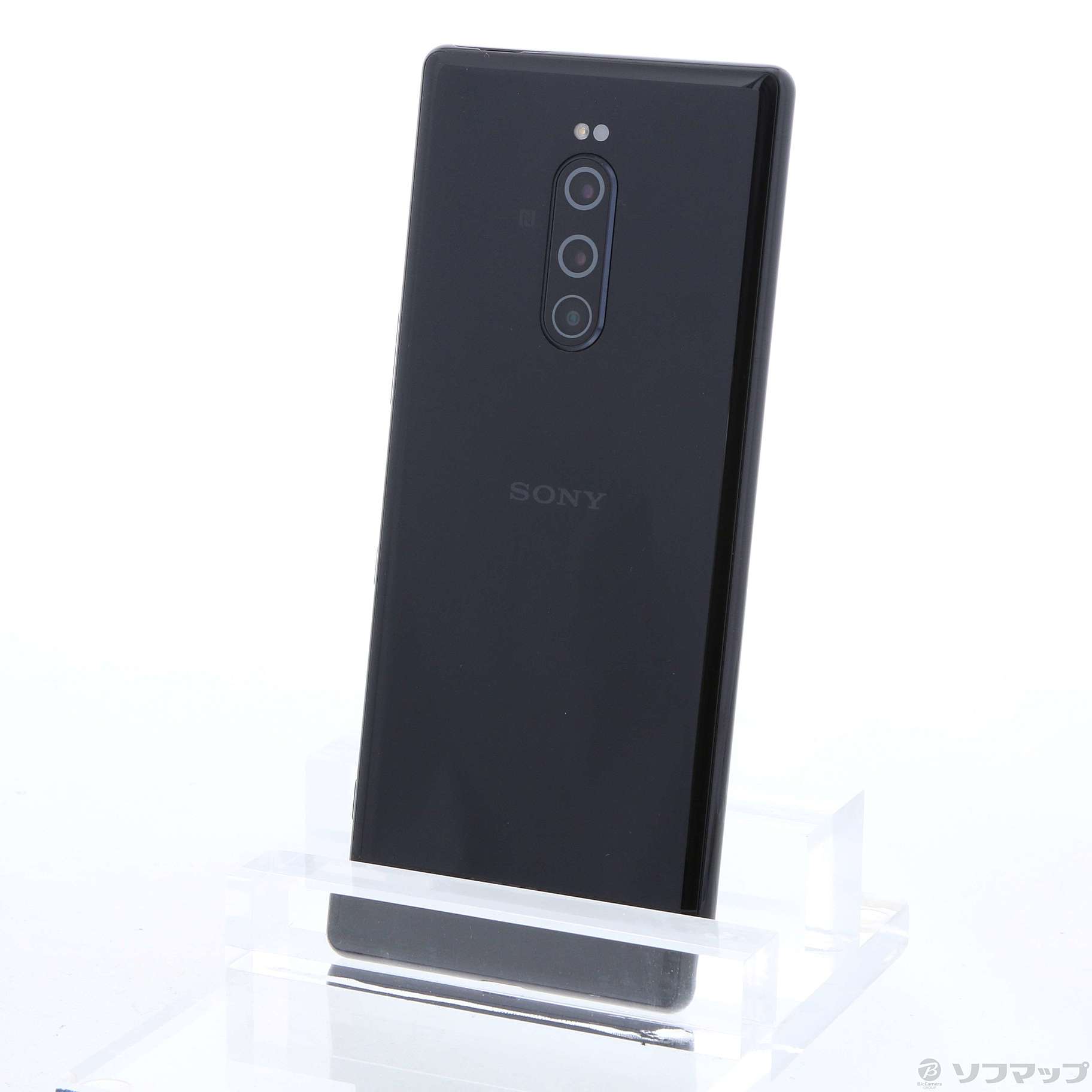 【中古】Xperia 1 Professional Edition 128GB ブラック J9150 SIMフリー ...