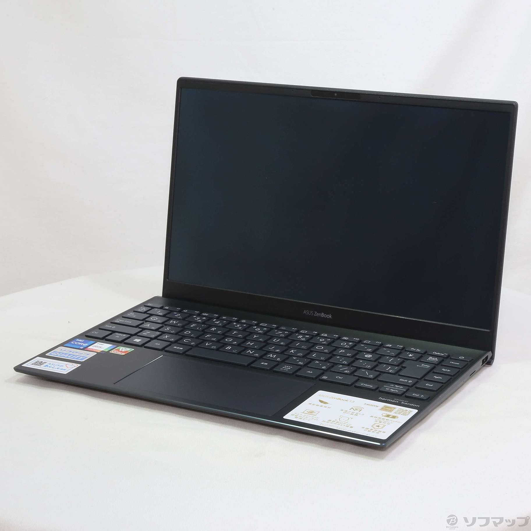 【中古】ZenBook 13 OLED UX325EA UX325EA-KG411TS パイングレー 〔Windows 10〕 09/09(金 ...