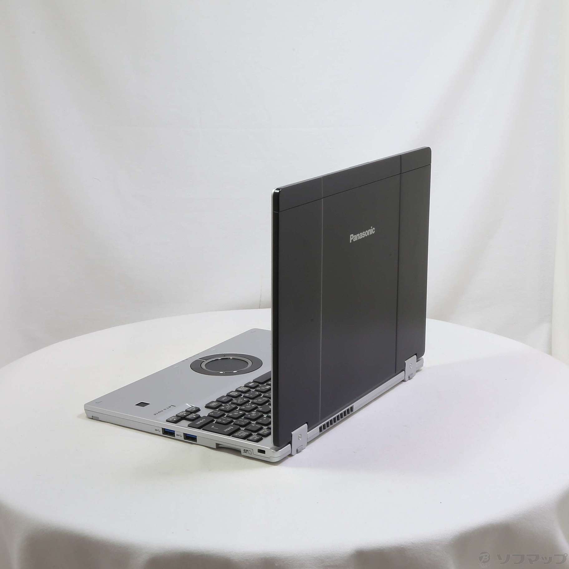 【中古】〔展示品〕 Lets note QV1 CF-QV1LDMCR ブラック&シルバー [2133041132145] - リコレ ...