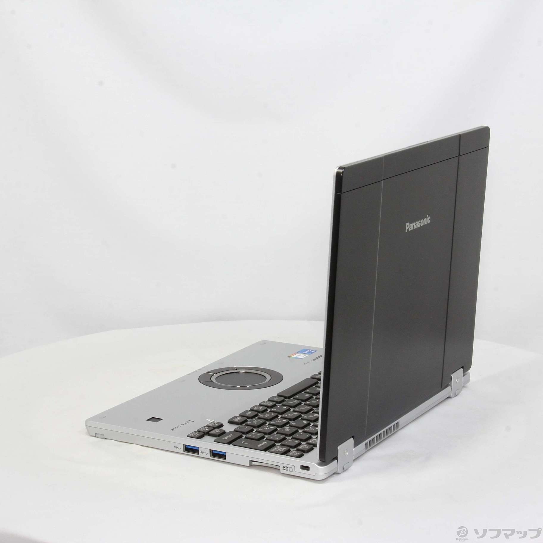 【中古】〔展示品〕 Lets note QV1 CF-QV1LDMCR ブラック&シルバー [2133041265492] - リコレ ...