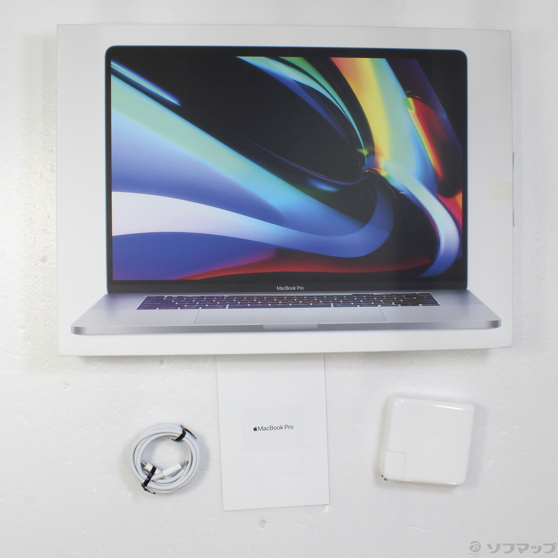 【中古】MacBook Pro 16-inch Late 2019 MVVK2J／A Core_i9 2.4GHz 64GB SSD2TB スペースグレイ 〔10.15 Catalina ...