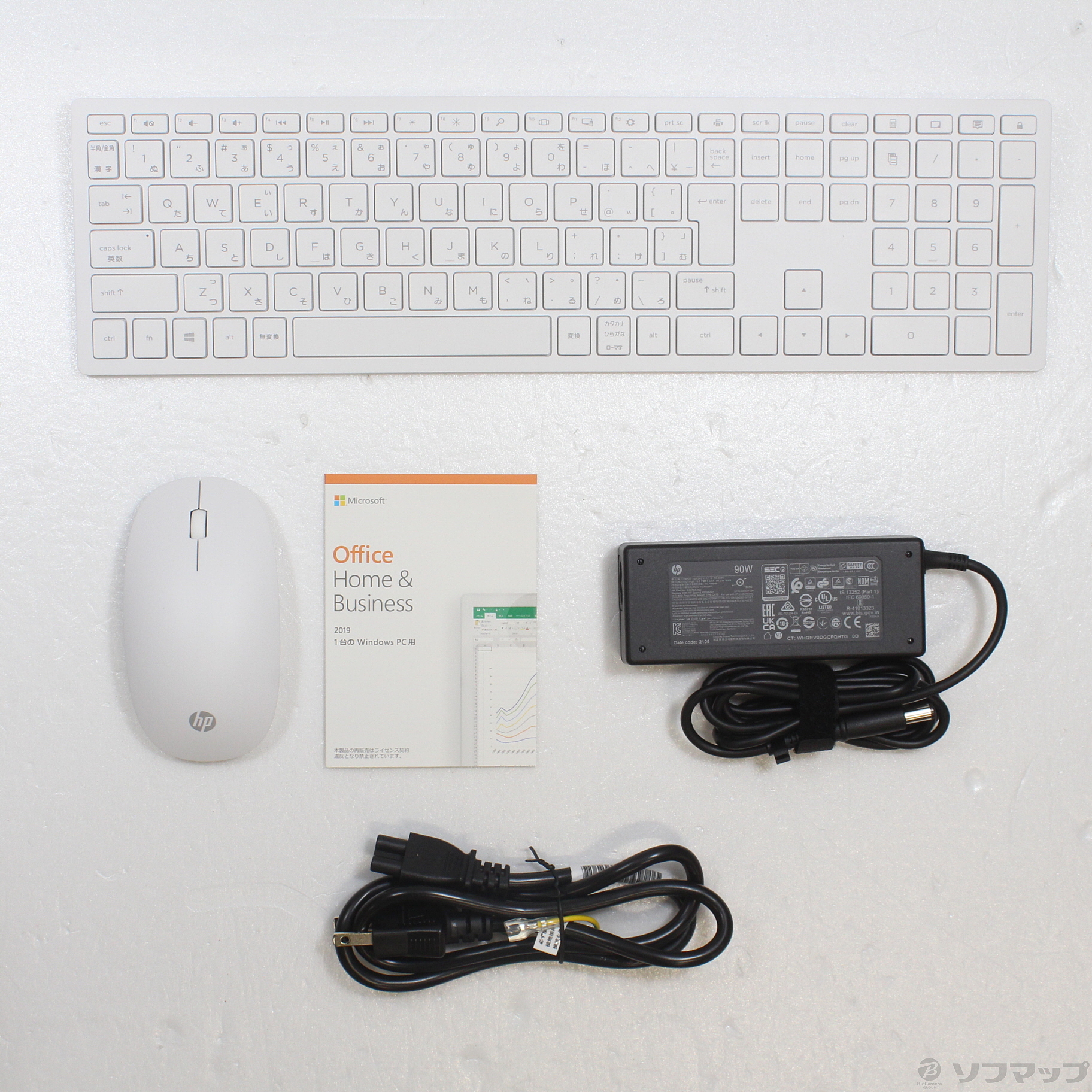 【中古】HP 24-df0000 AiO 9EH12AA-AACI ピュアホワイト [2133041433938] - リコレ！|ソフマップの ...