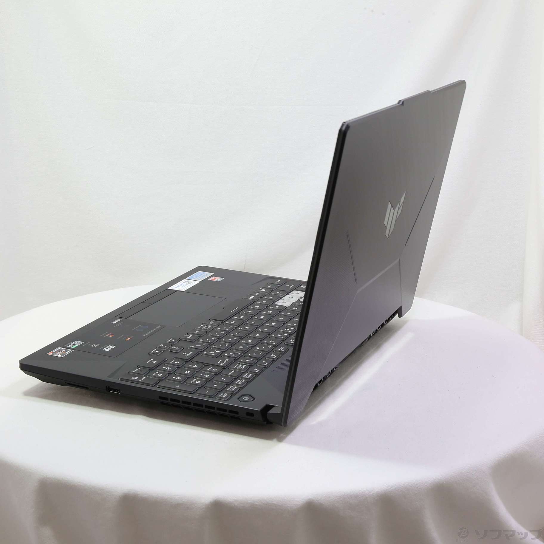 【中古】ASUS TUF Gaming A15 FA506QM FA506QM-R7R3060W11 グラファイトブラック ...