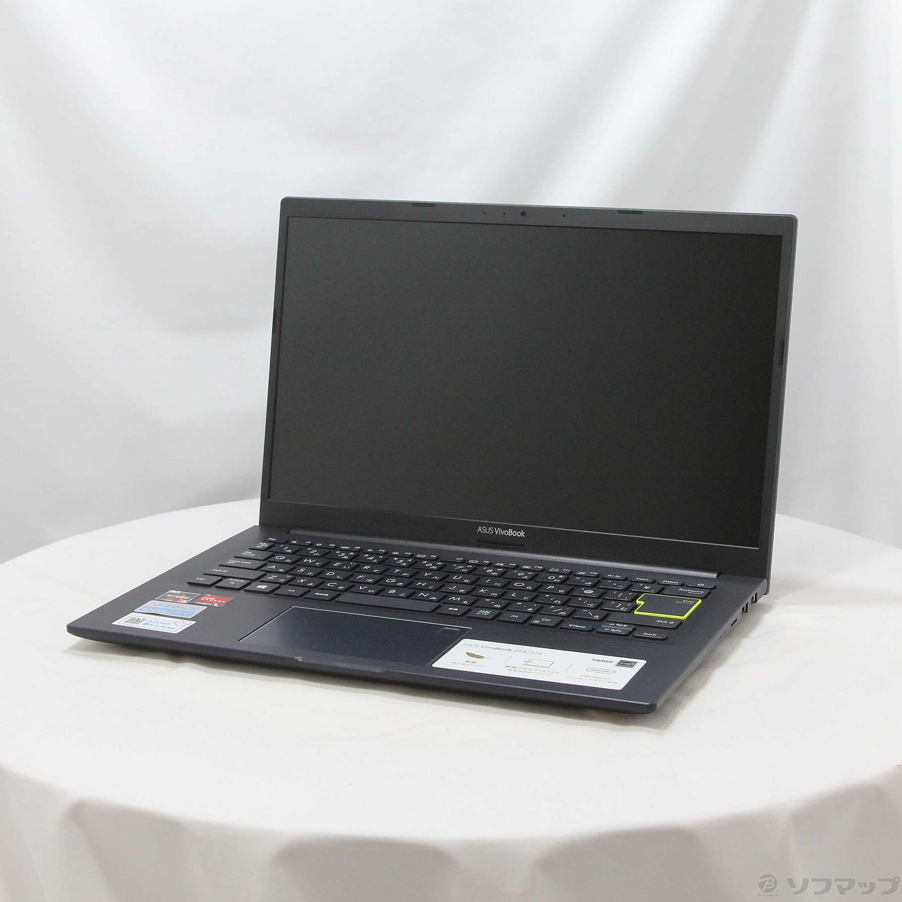 【中古】VivoBook 14 M413DA M413DA-EK30BTS ビスポークブラック [2133041613538] - リコレ ...