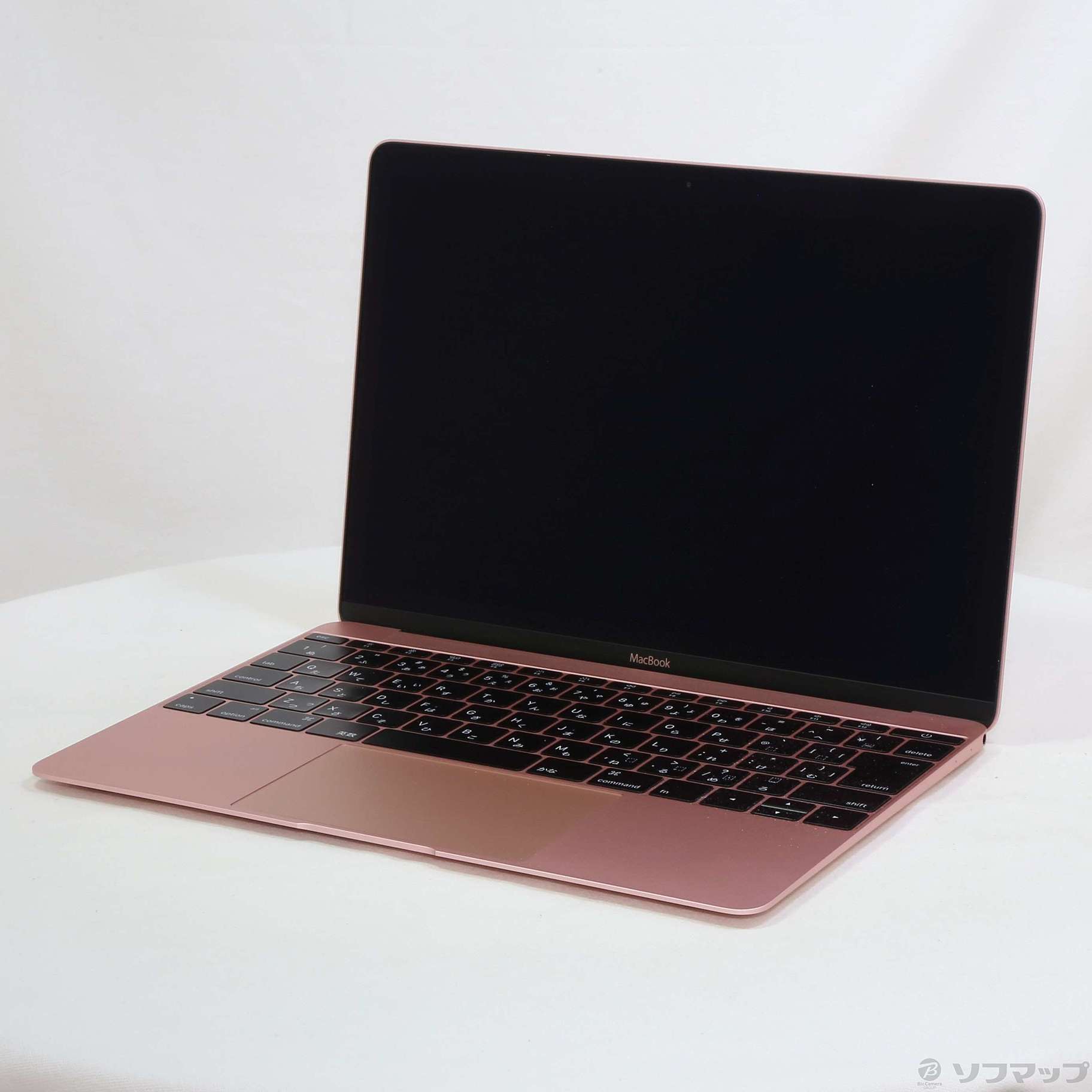 【中古】MacBook 12-inch Early 2016 MMGM2J／A Core_m7 1.3GHz 8GB SSD512GB ローズ ...