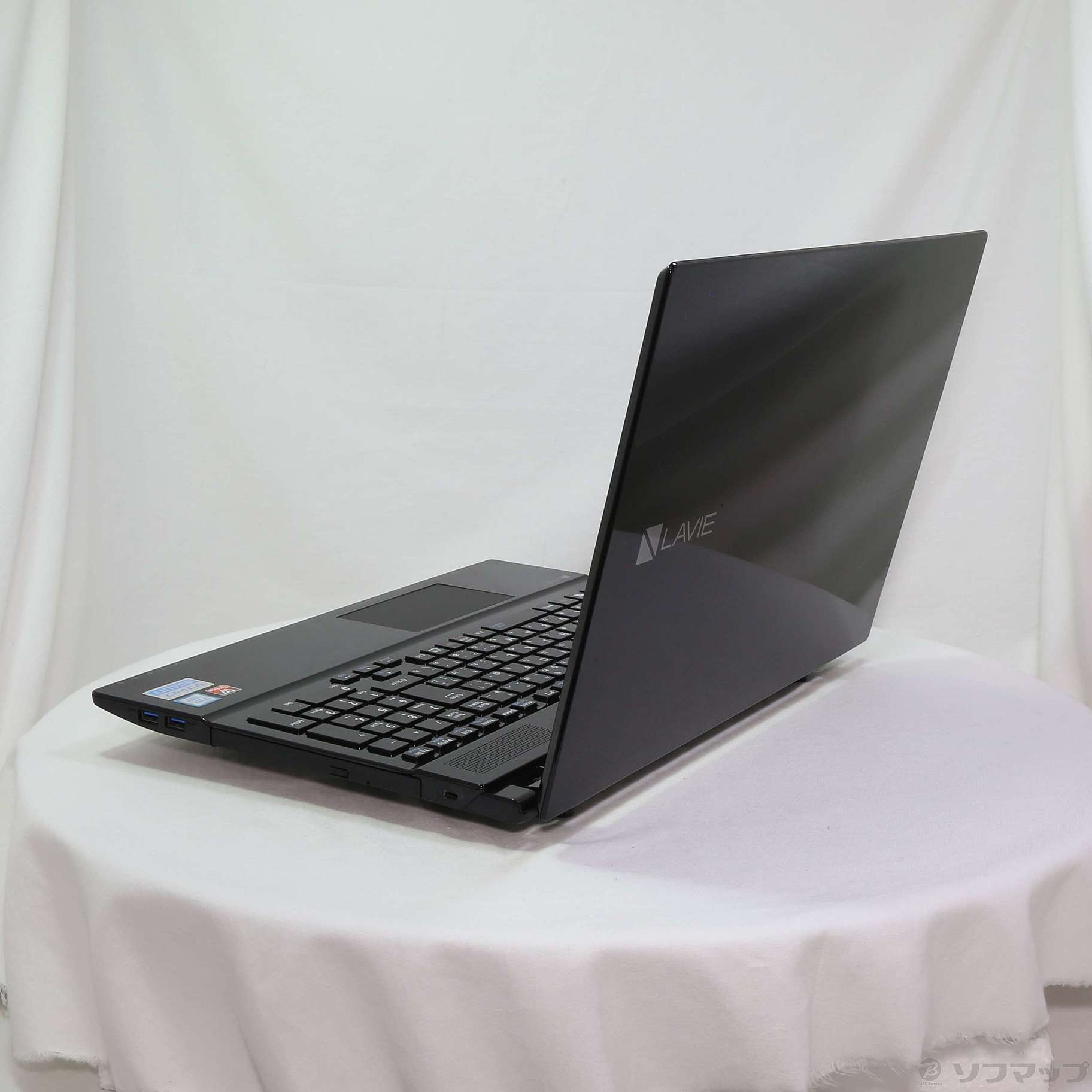 【中古】LaVie Note Standard NS550／GAB PC-NS550GAB クリスタルブラック 〔Windows 10〕 10 ...