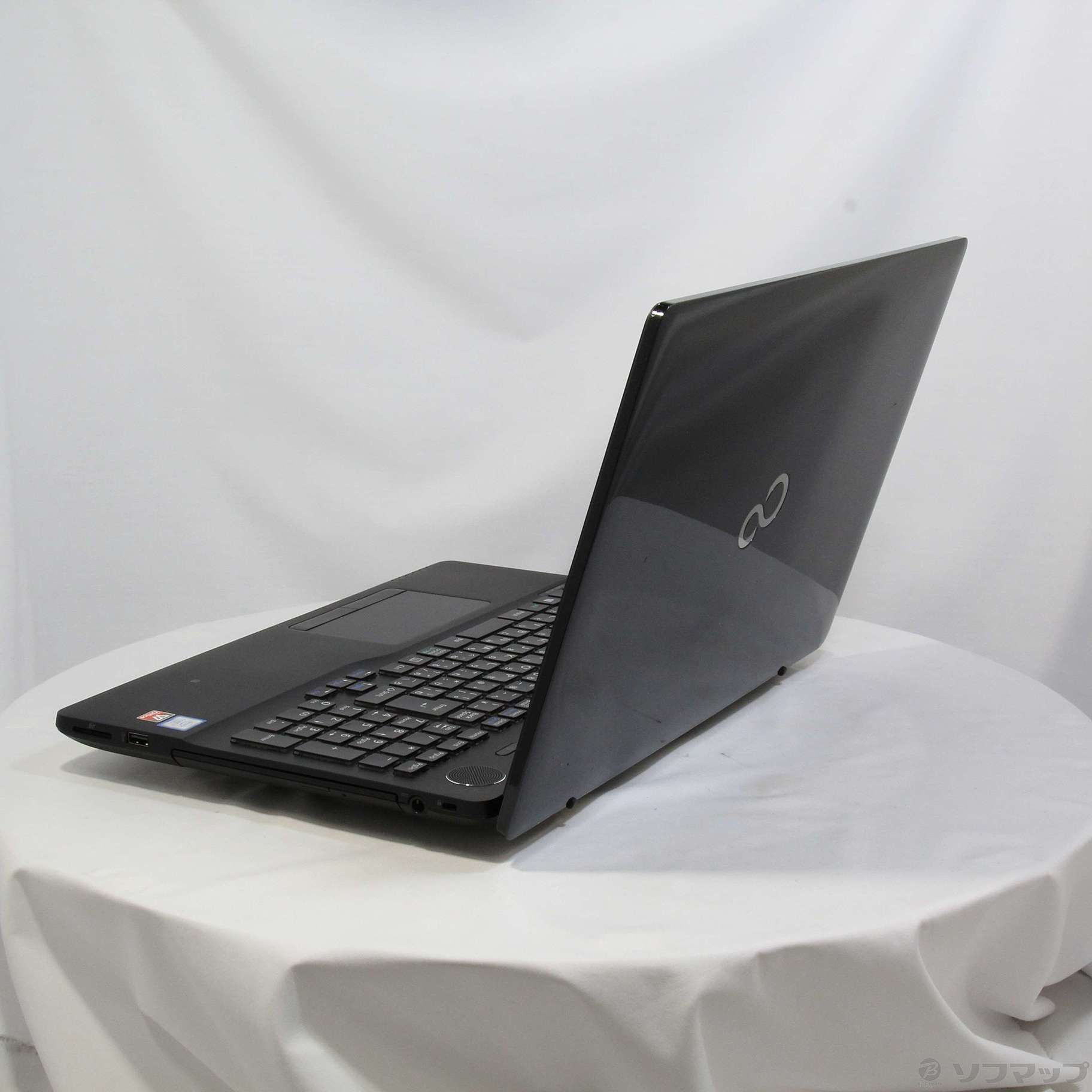【中古】LIFEBOOK AH77／B1 FMVA77B1B シャイニーブラック 〔Windows 10〕 [2133041785532 ...