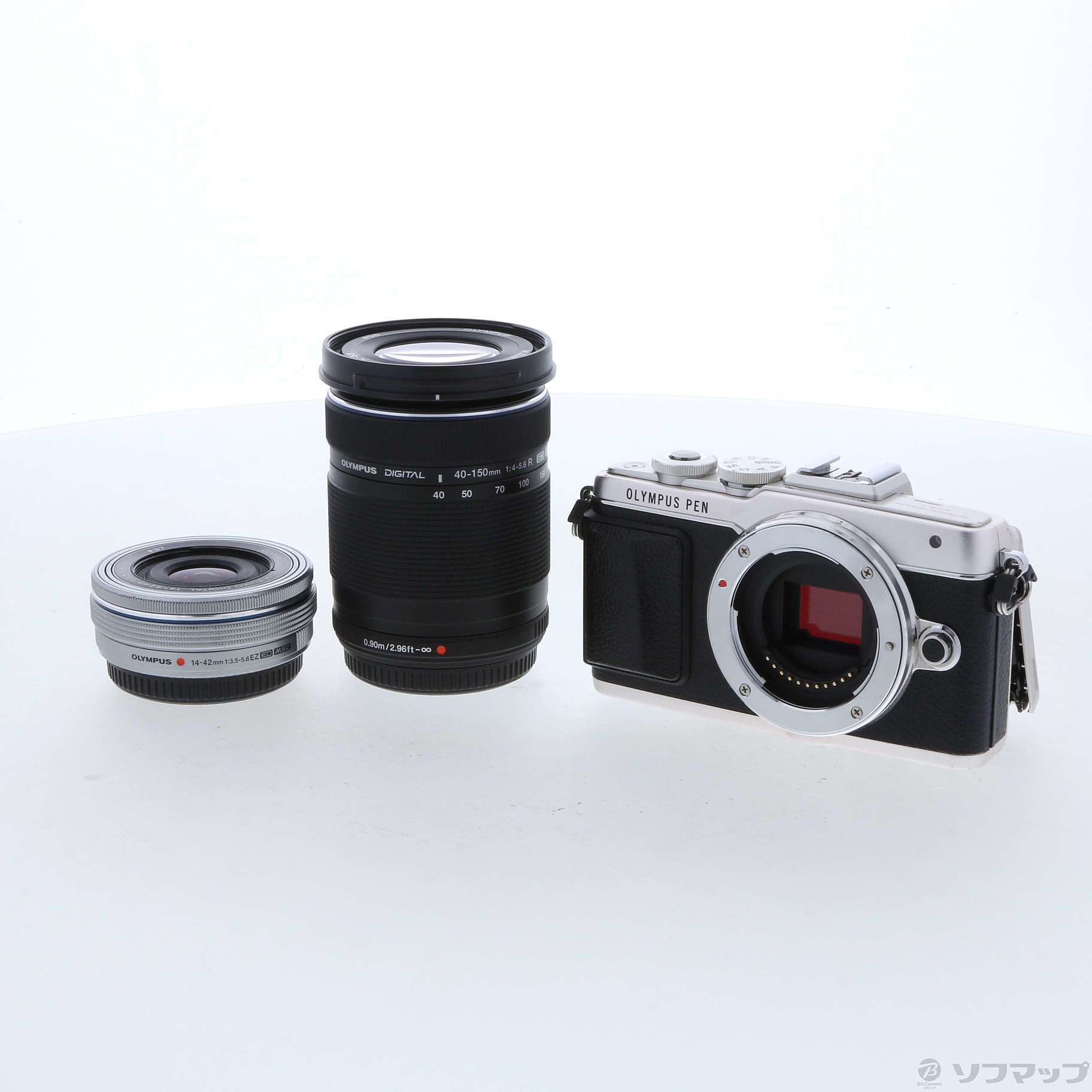 【中古】PEN Lite E-PL7 EZダブルズームキット シルバー [2133042182170] - リコレ！|ソフマップの中古通販サイト
