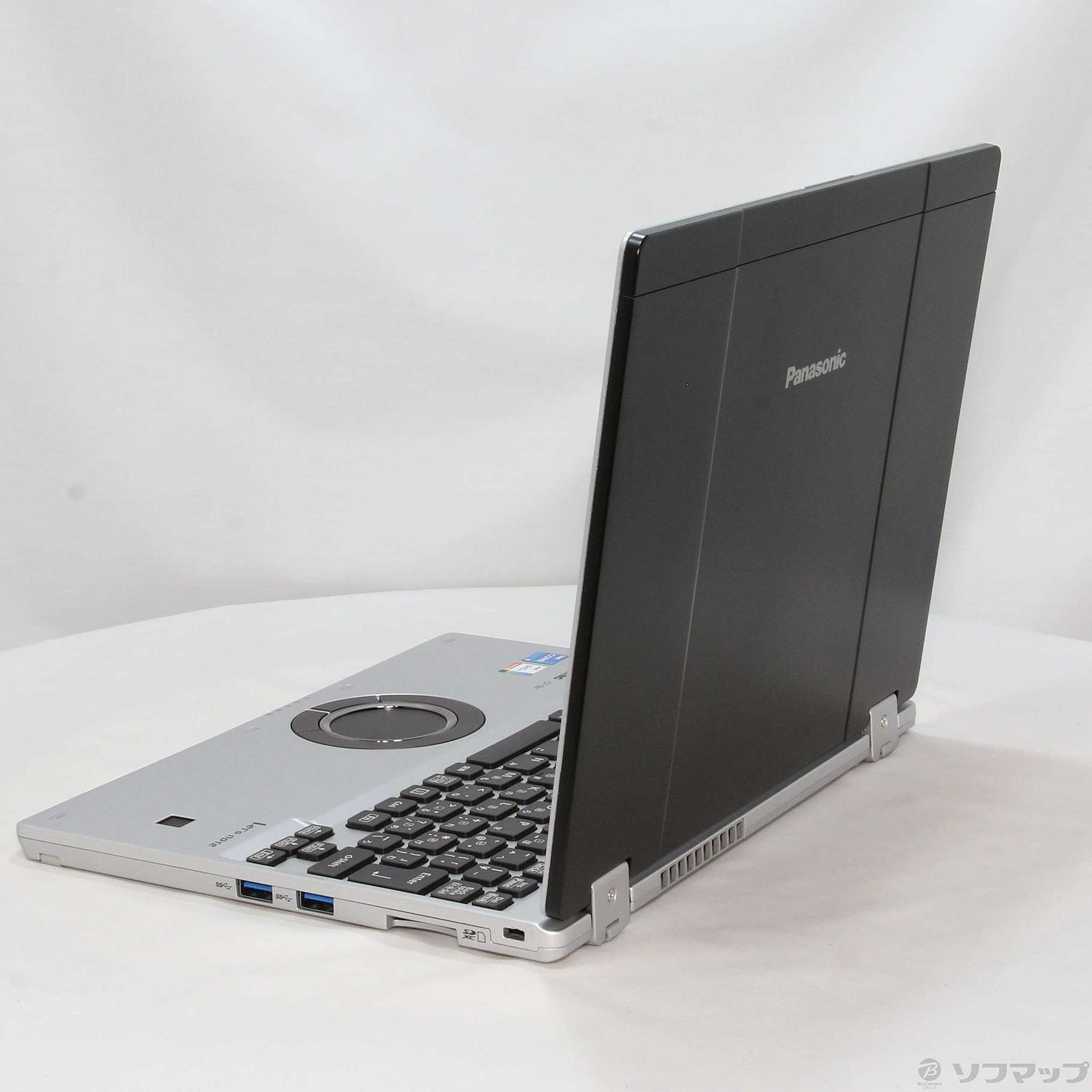 【中古】〔展示品〕 Lets note QV1 CF-QV1JDMCR ブラック&シルバー [2133042226768] - リコレ ...