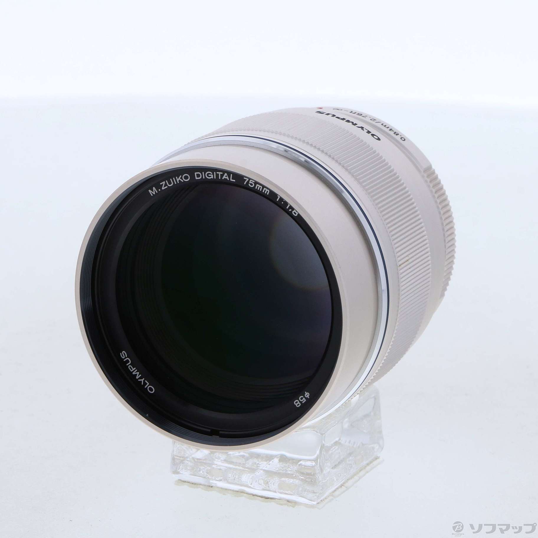 【中古】M.ZUIKO DIGITAL ED 75mm F1.8 μ4／3 [2133042493474] - リコレ！|ソフマップの中古通販サイト
