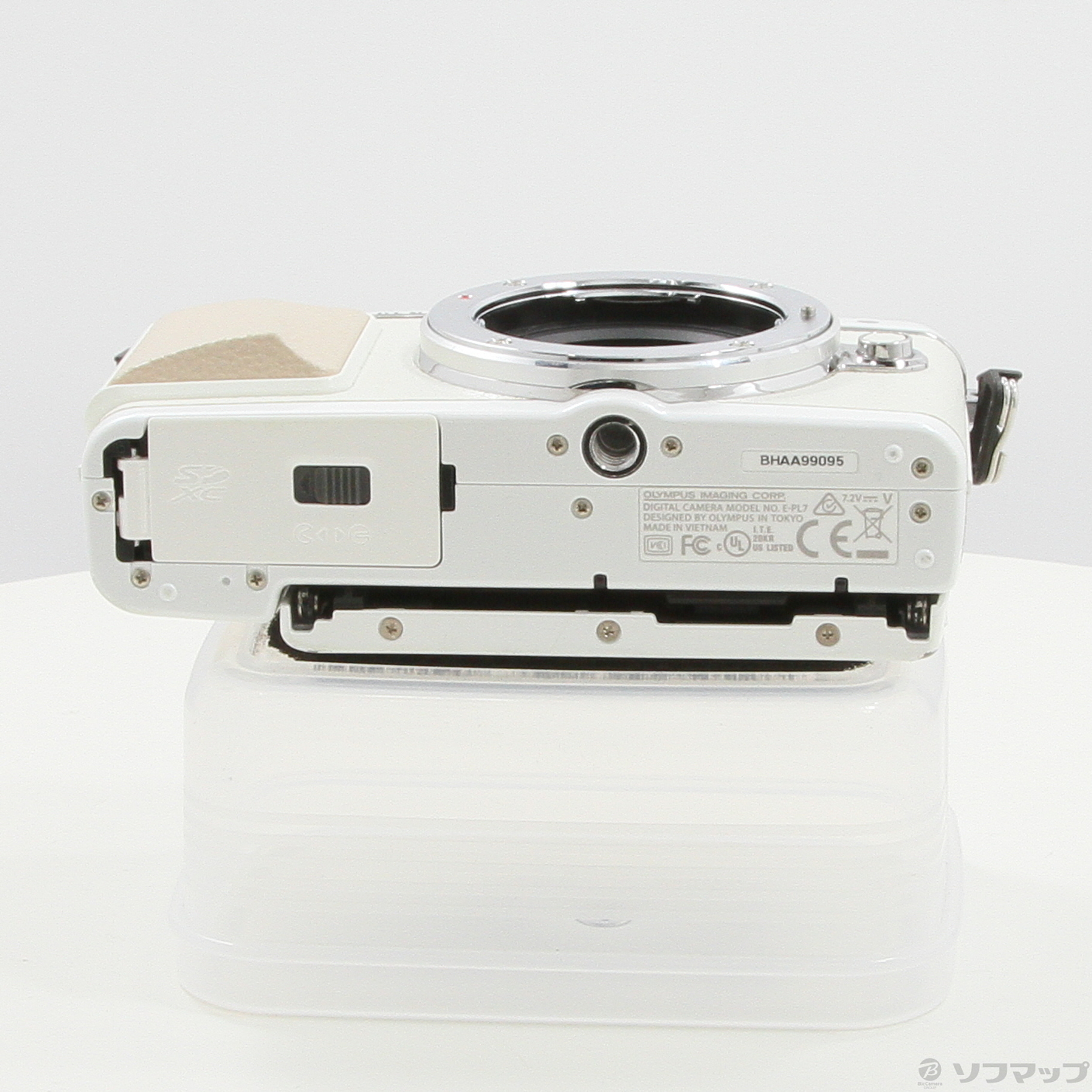 【中古】PEN Lite E-PL7 EZダブルズームキット ホワイト [2133042589412] - リコレ！|ソフマップの中古通販サイト