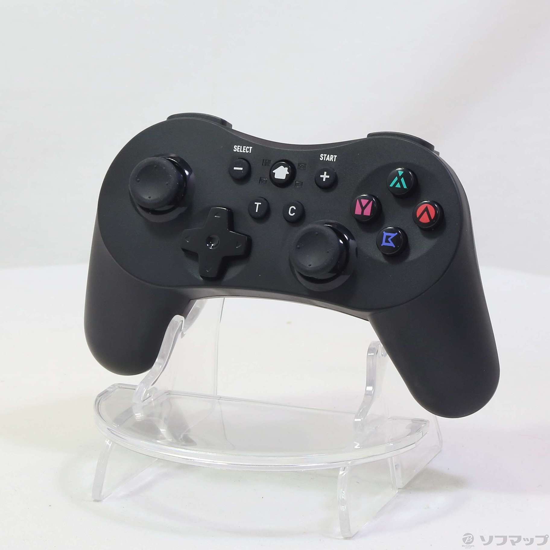 【中古】〔展示品〕 Switch／PS3用 ワイヤレスコントローラーターボG ブラック SASP-0581 【Switch／PS3 ...