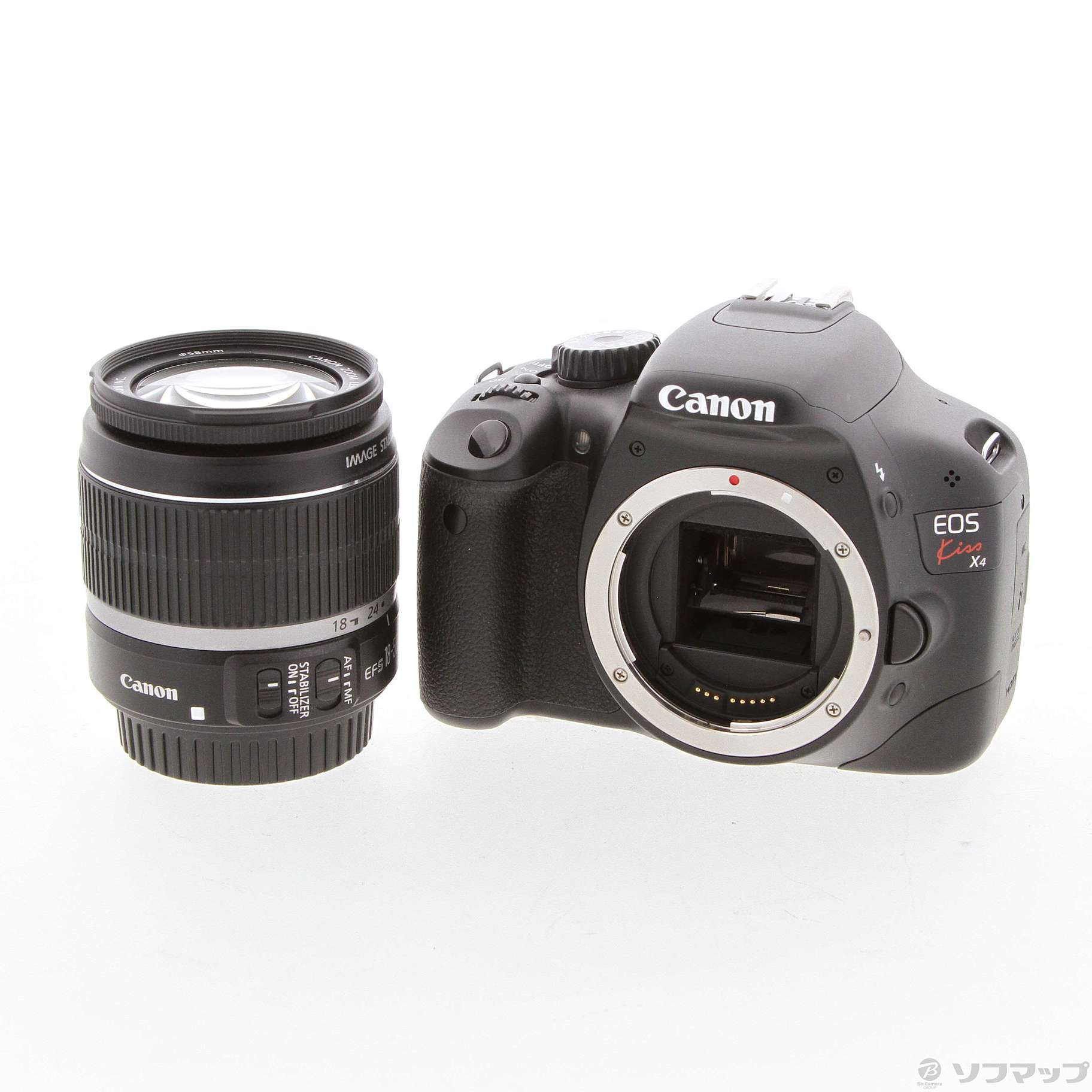 【中古】EOS Kiss X4 EF-S 18-55 IS レンズキット [2133042691474] - リコレ！|ソフマップの中古通販サイト