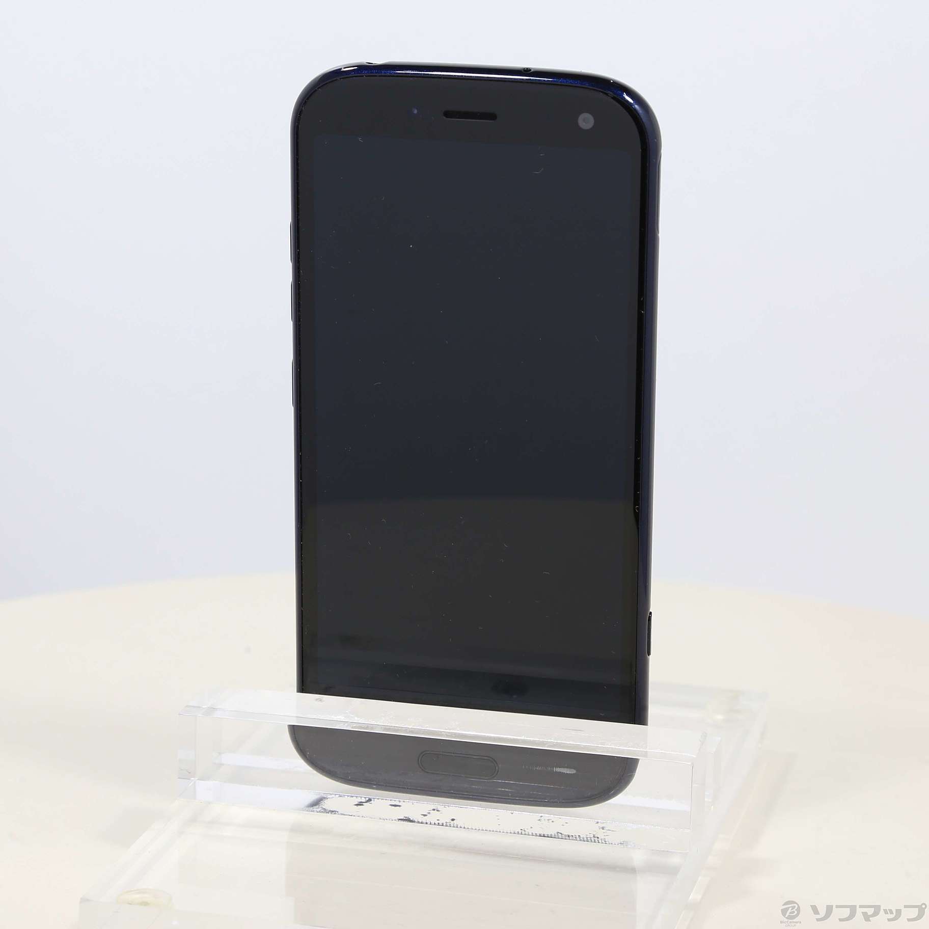 【中古】らくらくスマートフォン 64GB ネイビー F-52B docomoロック解除SIMフリー 〔ネットワーク利用制限 ...