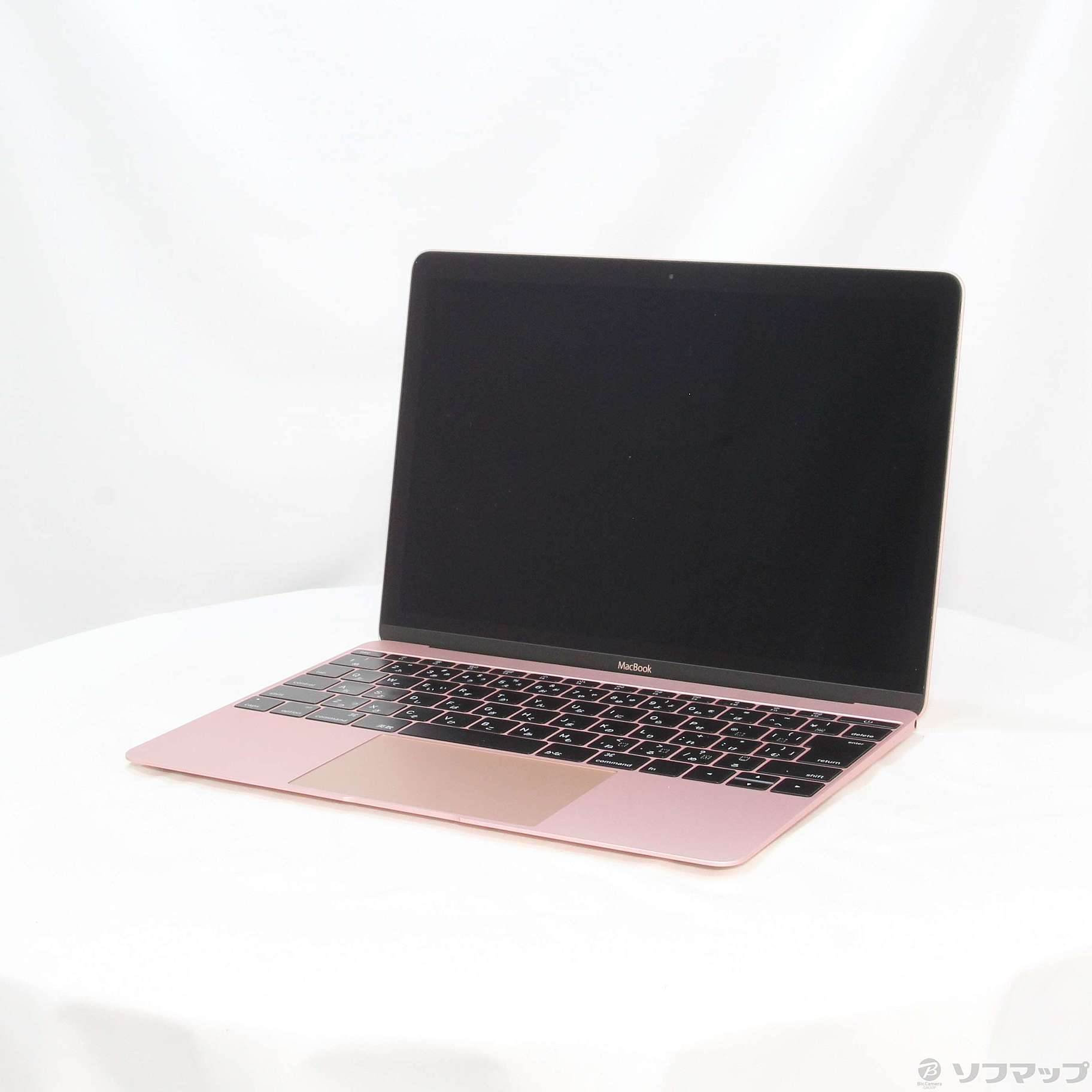 【中古】MacBook 12-inch Early 2016 MMGL2J／A Core_m7 1.3GHz 8GB SSD512GB ローズ ...