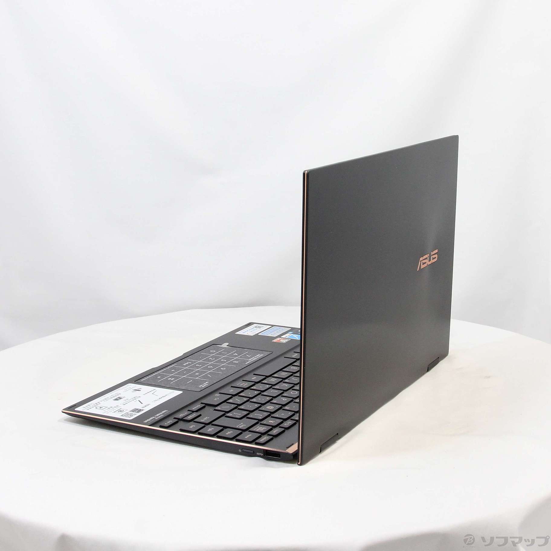 【中古】ZenBook Flip S UX371EA UX371EA-HR010TS ジェードブラック 〔Windows 10 ...
