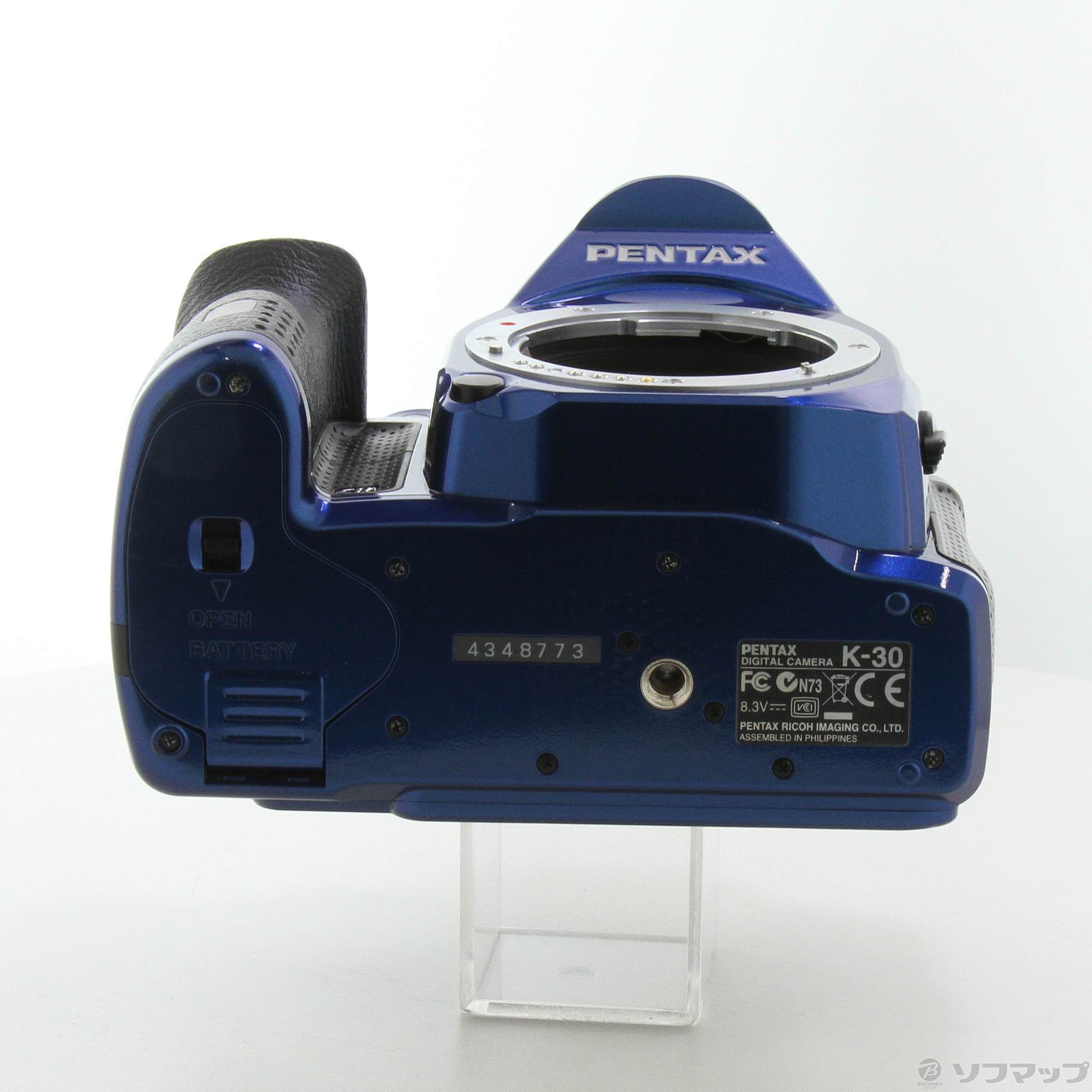 【中古】セール対象品 K-30 ボディ クリスタルブルー [2133043004990] - リコレ！|ビックカメラグループ ソフマップの中古通販サイト