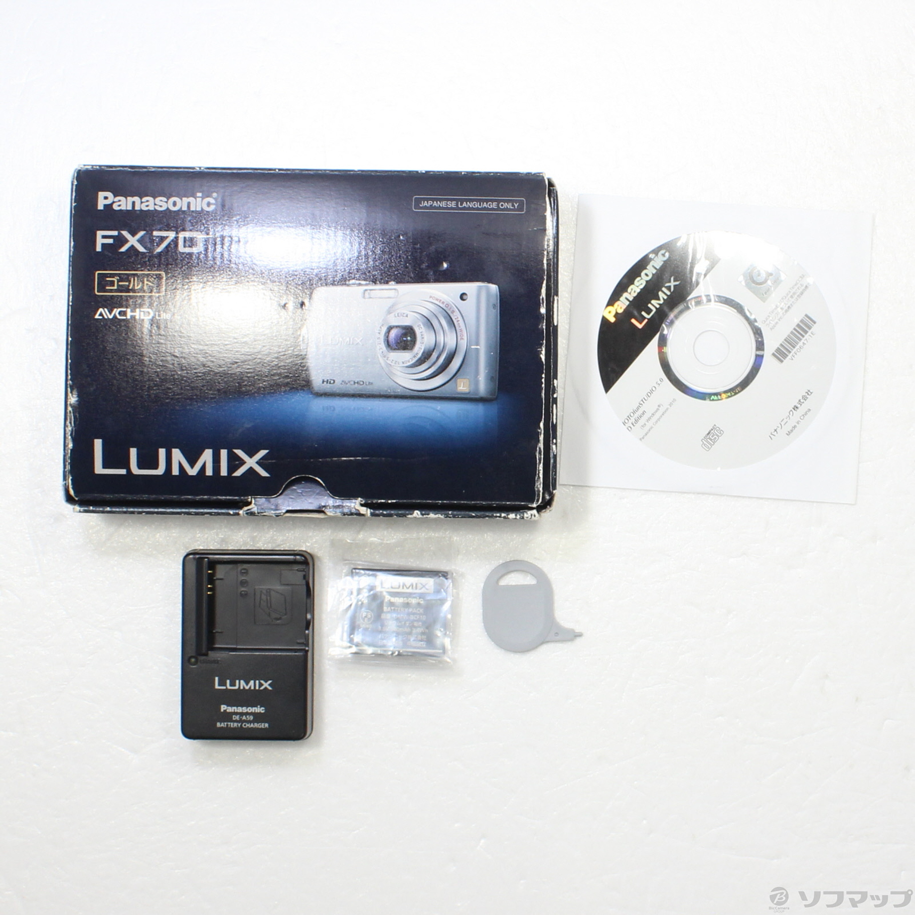 【中古】LUMIX DMC-FX70-N (1410万画素／5倍／リュクスゴールド／SDXC) [2133043080321] - リコレ ...