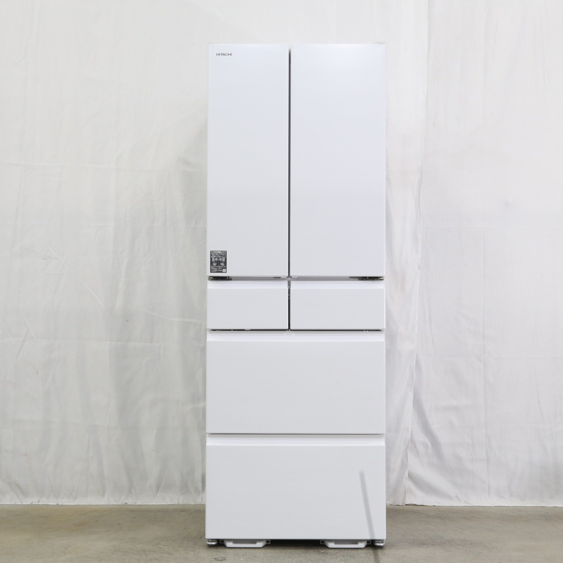 【中古】〔展示品〕 冷蔵庫 HWタイプ ピュアホワイト R-HW54S-W [6ドア ／観音開きタイプ ／540L ...