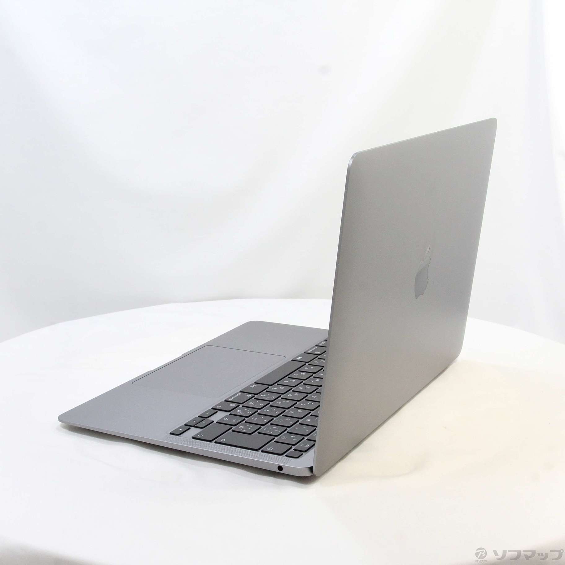 【中古】MacBook Air 13.3-inch Late 2020 MGN63J／A Apple M1 8コアCPU_7コアGPU 8GB SSD256GB スペースグレイ 〔11.7 ...