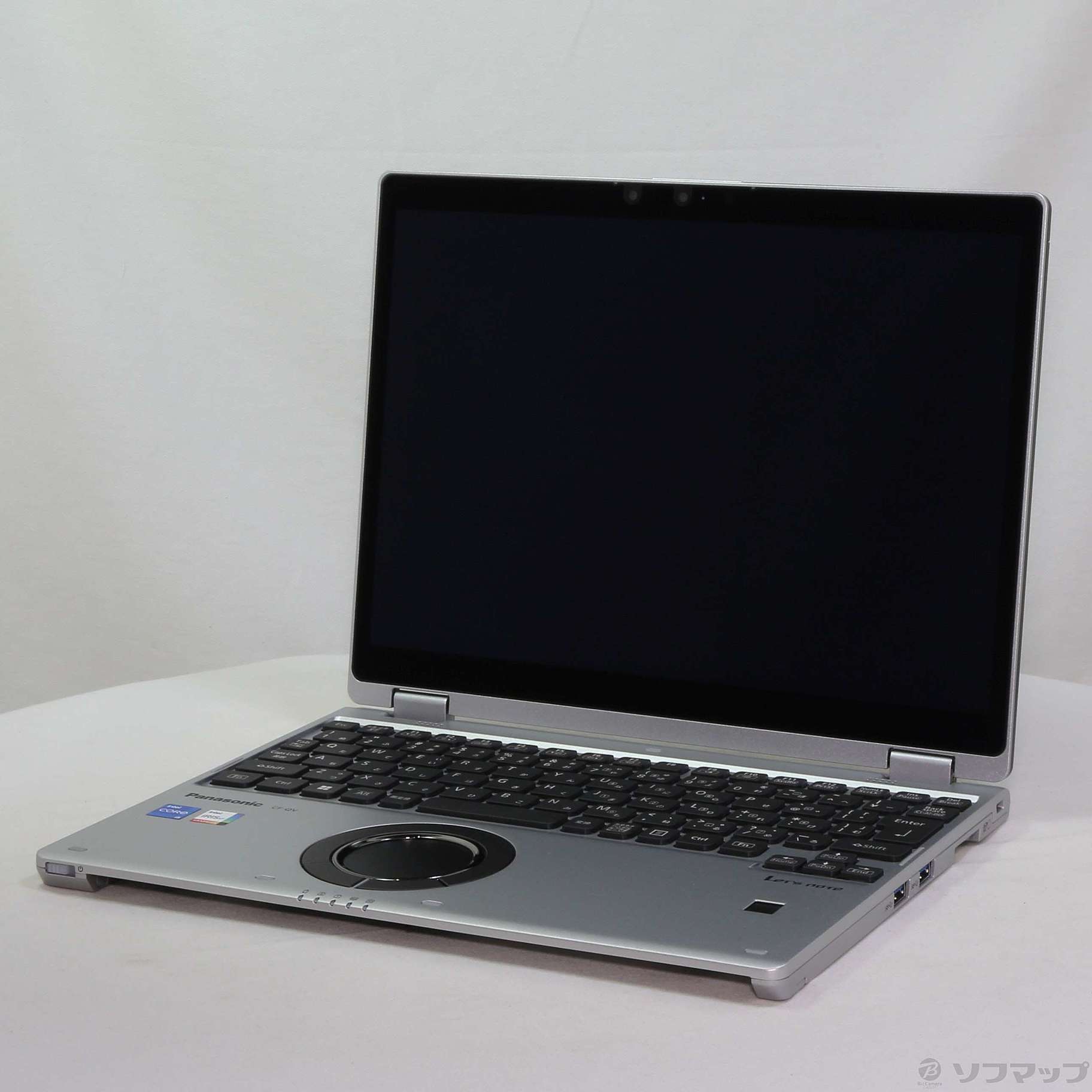 【中古】〔展示品〕 Lets note QV1 CF-QV1BDMCR ブラック&シルバー [2133043268460] - リコレ ...