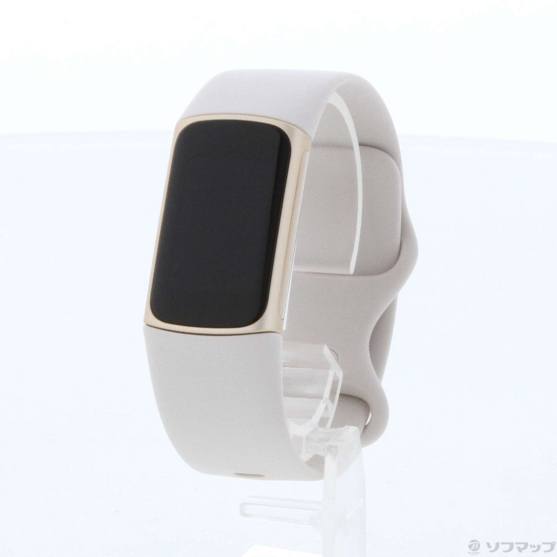【中古】Fitbit Charge5 FB421GLWT-FRCJK ルナホワイト／ソフトゴールド [2133043510798] - リコレ ...