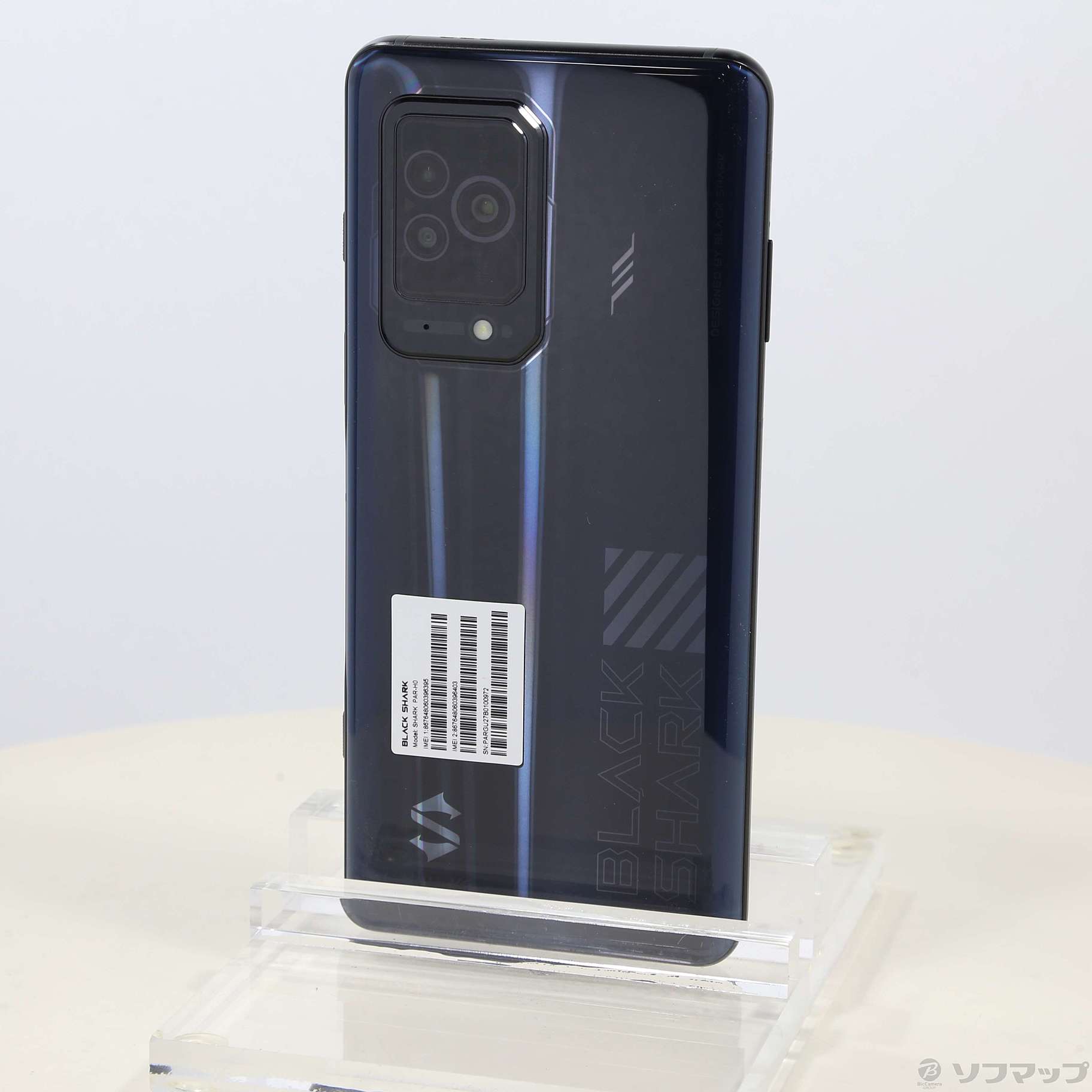 【中古】〔展示品〕 Black Shark 5 128GB ブラック SHARK PAR-H0 SIMフリー [2133043897776 ...