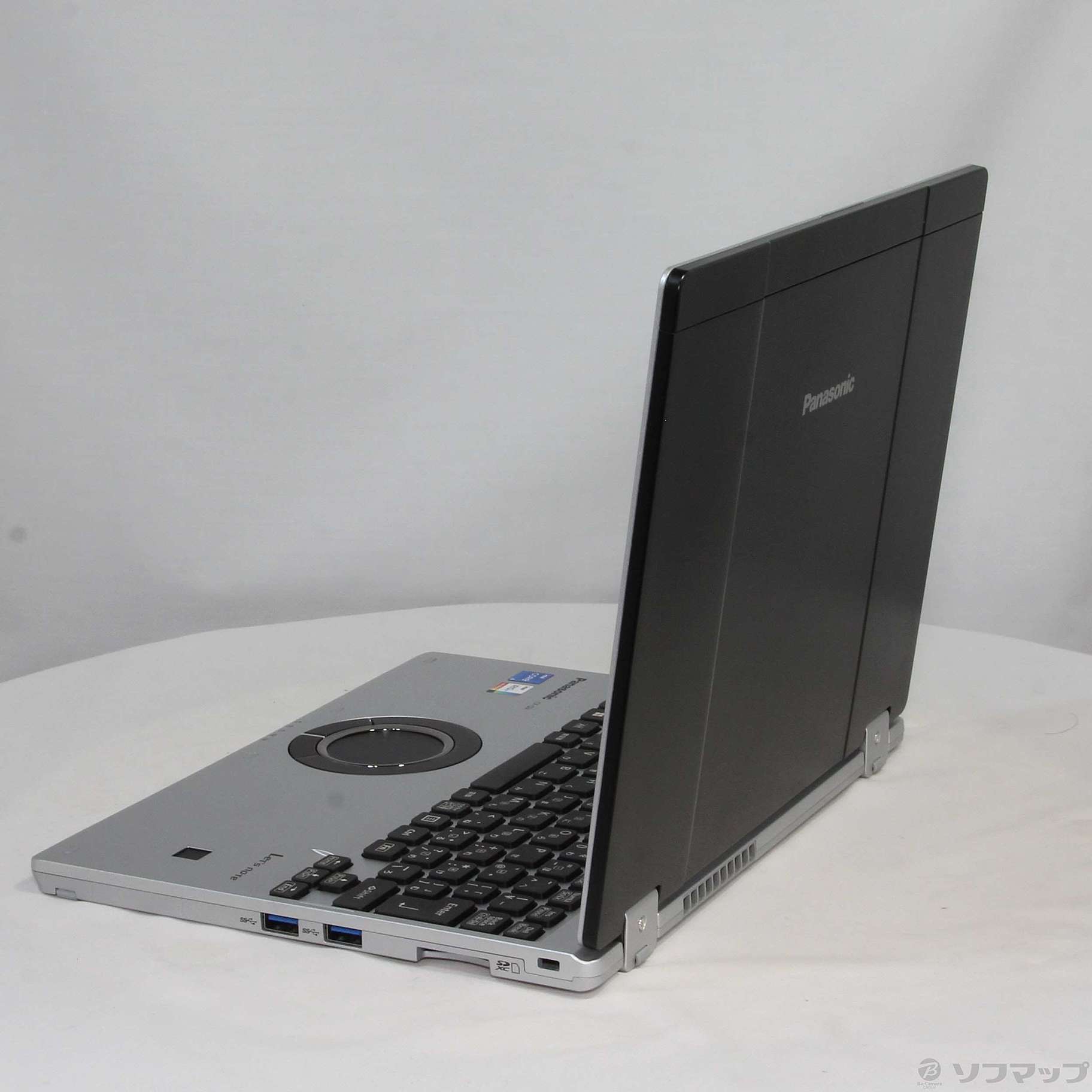 【中古】〔展示品〕 Lets note QV1 CF-QV1BDMCR ブラック&シルバー [2133043953496] - リコレ ...