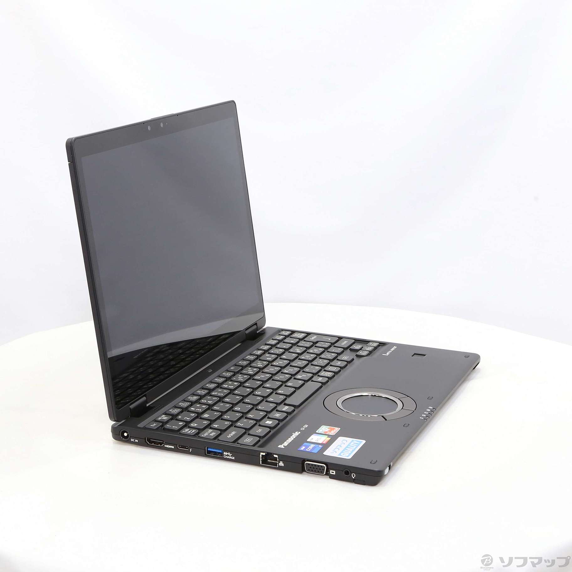 【中古】Lets note QV1 CF-QV1DFNCR ブラック [2133044015162] - リコレ！|ビックカメラグループ ...