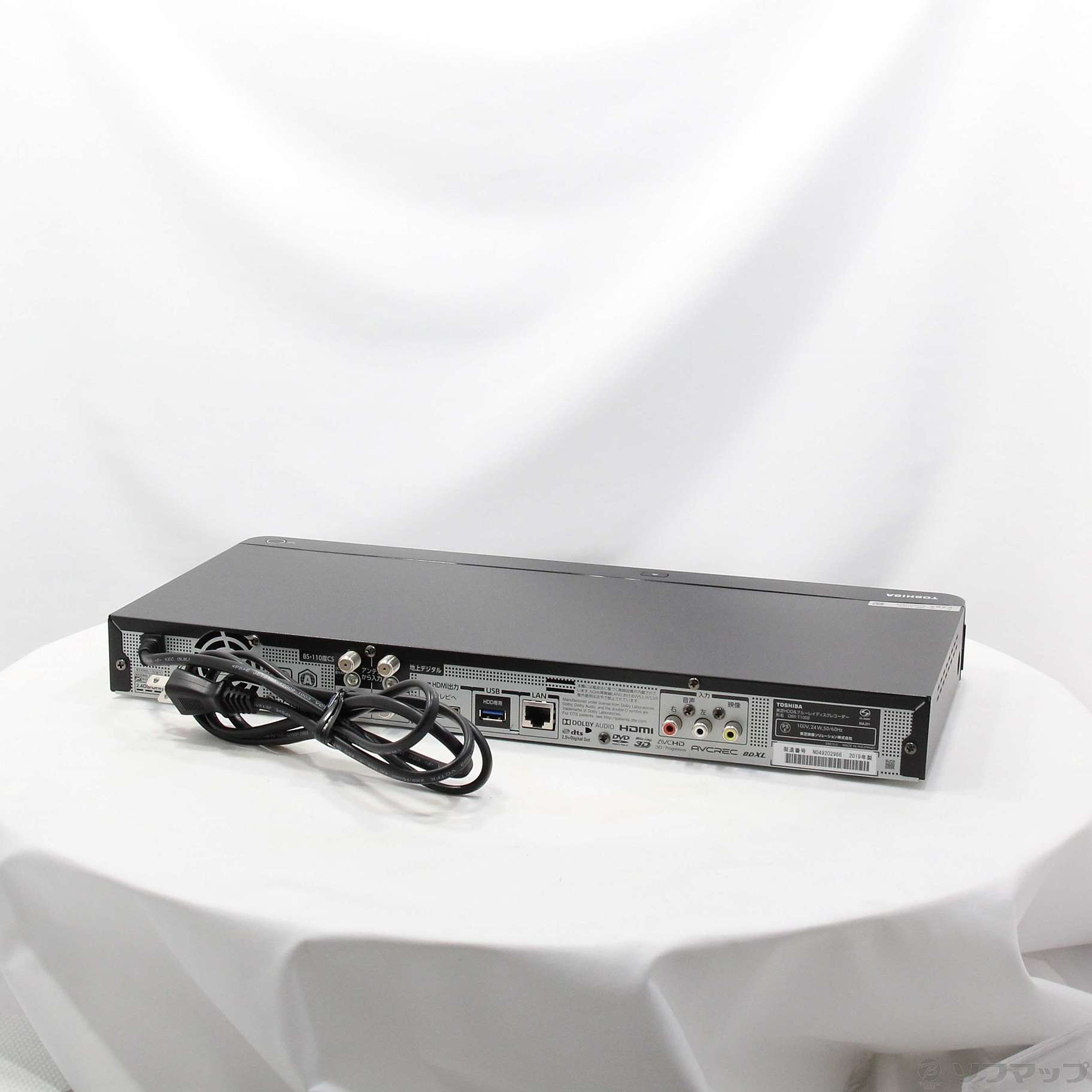 【中古】〔中古品〕 REGZAブルーレイ DBR-T1008 [2133044082799] - リコレ！|ソフマップの中古通販サイト