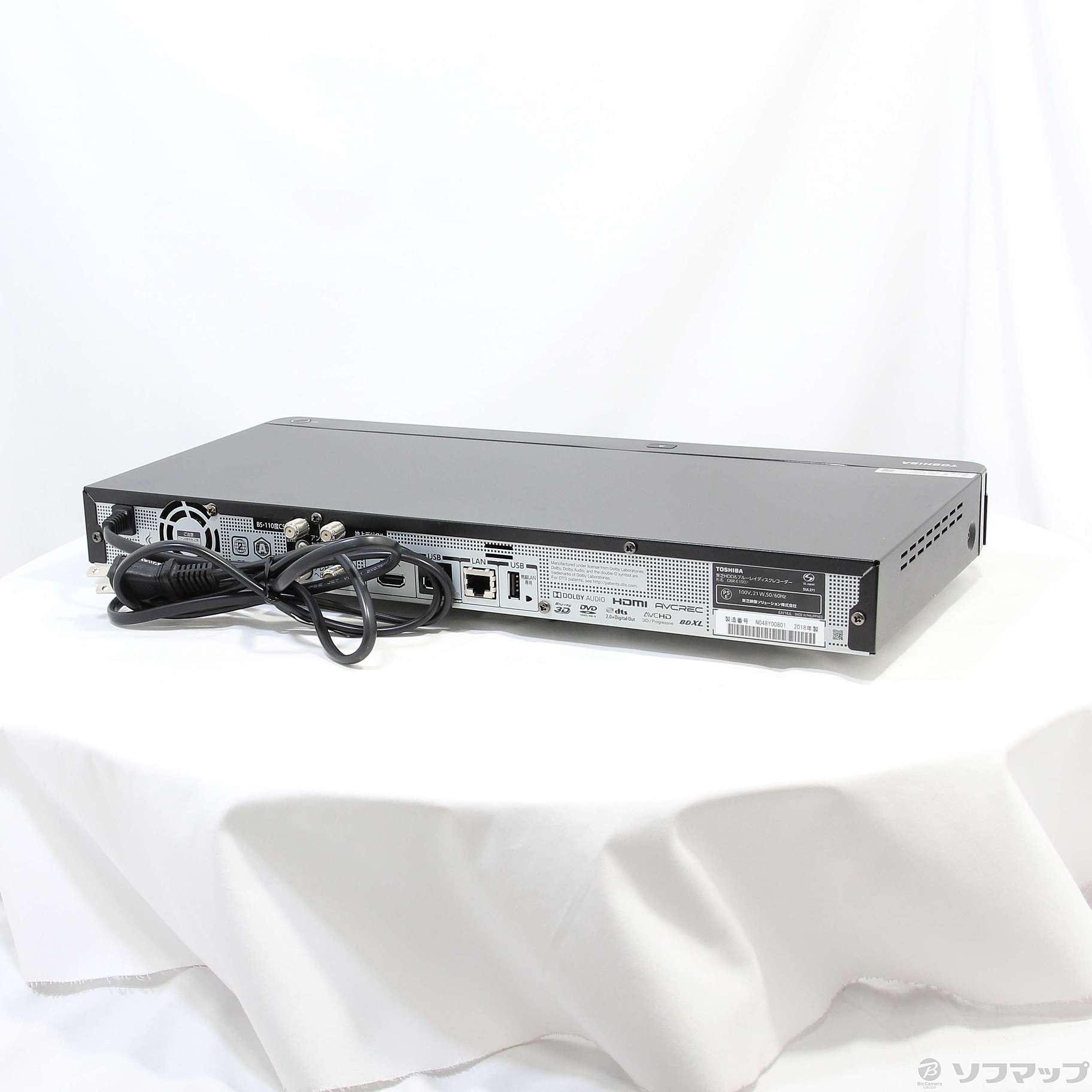 【中古】〔中古品〕 ブルーレイレコーダー DBR-E1007 [1TB ／1番組録画] [2133044162415] - リコレ ...