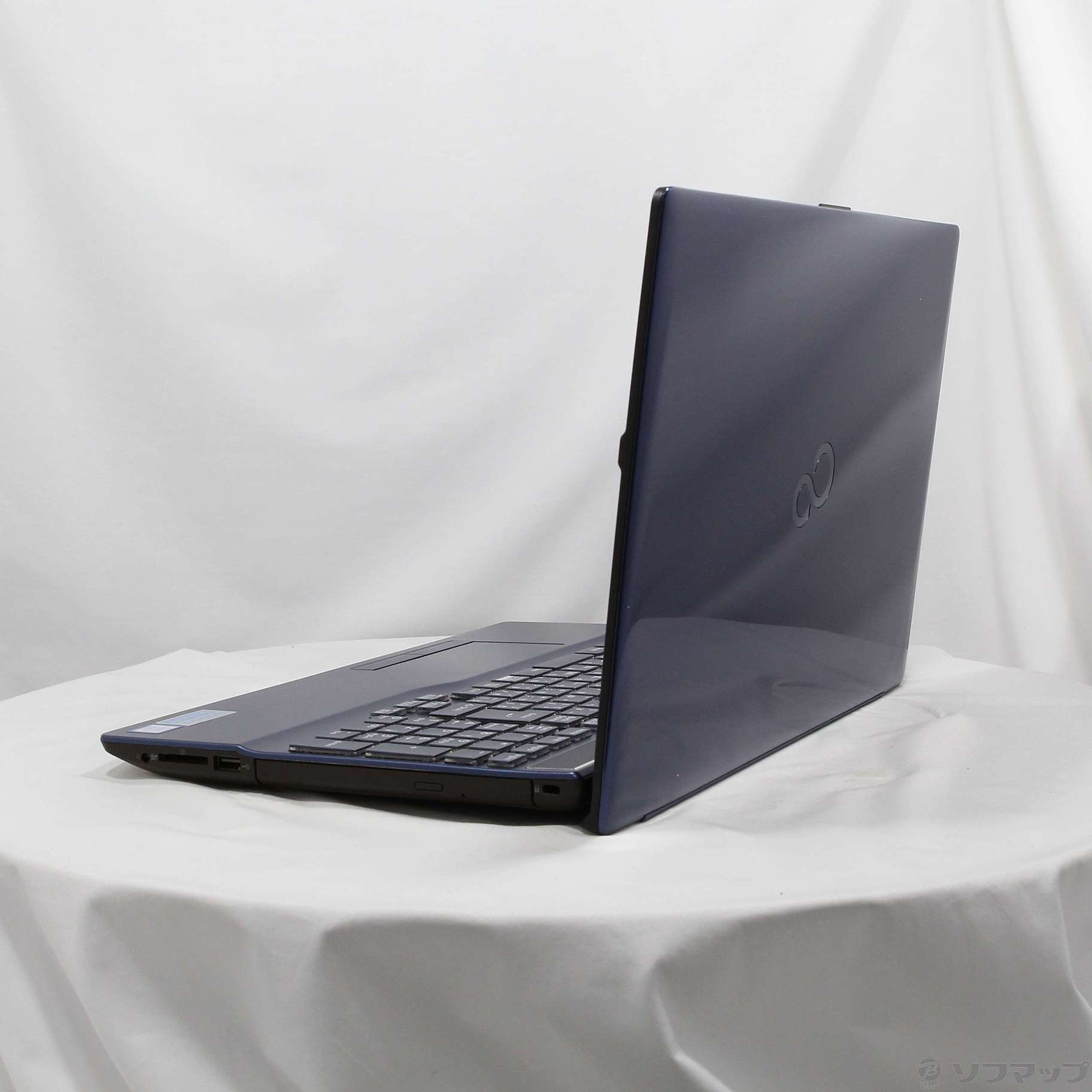 【中古】LIFEBOOK AH77／D3 FMVA77D3LC メタリックブルー 〔Windows 10〕 [2133044213230 ...
