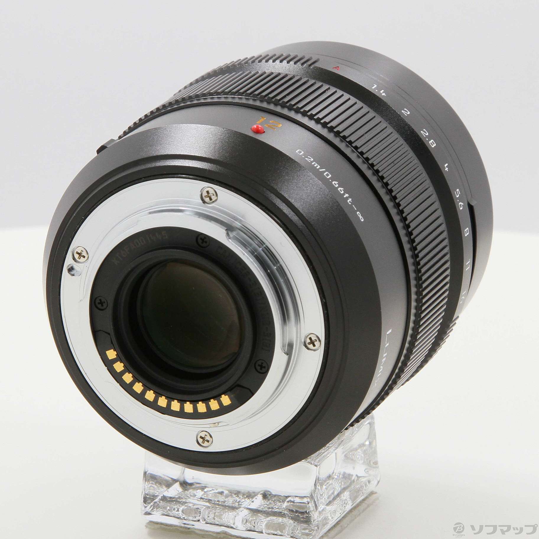 【中古】LEICA DG SUMMILUX 12mm F1.4 ASPH (H-X012) ブラック [2133044216293] - リコレ！|ビックカメラグループ ソフマップの中古通販サイト