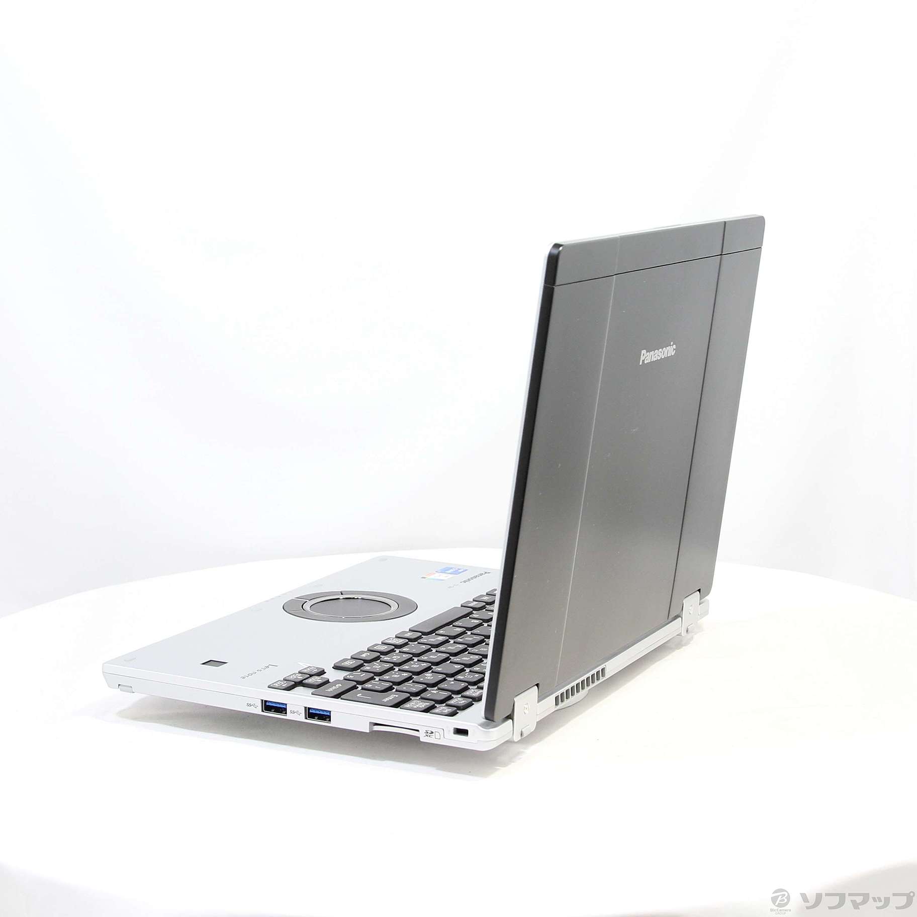 【中古】〔展示品〕 Lets note QV1 CF-QV1BDMCR ブラック&シルバー [2133044314302] - リコレ ...