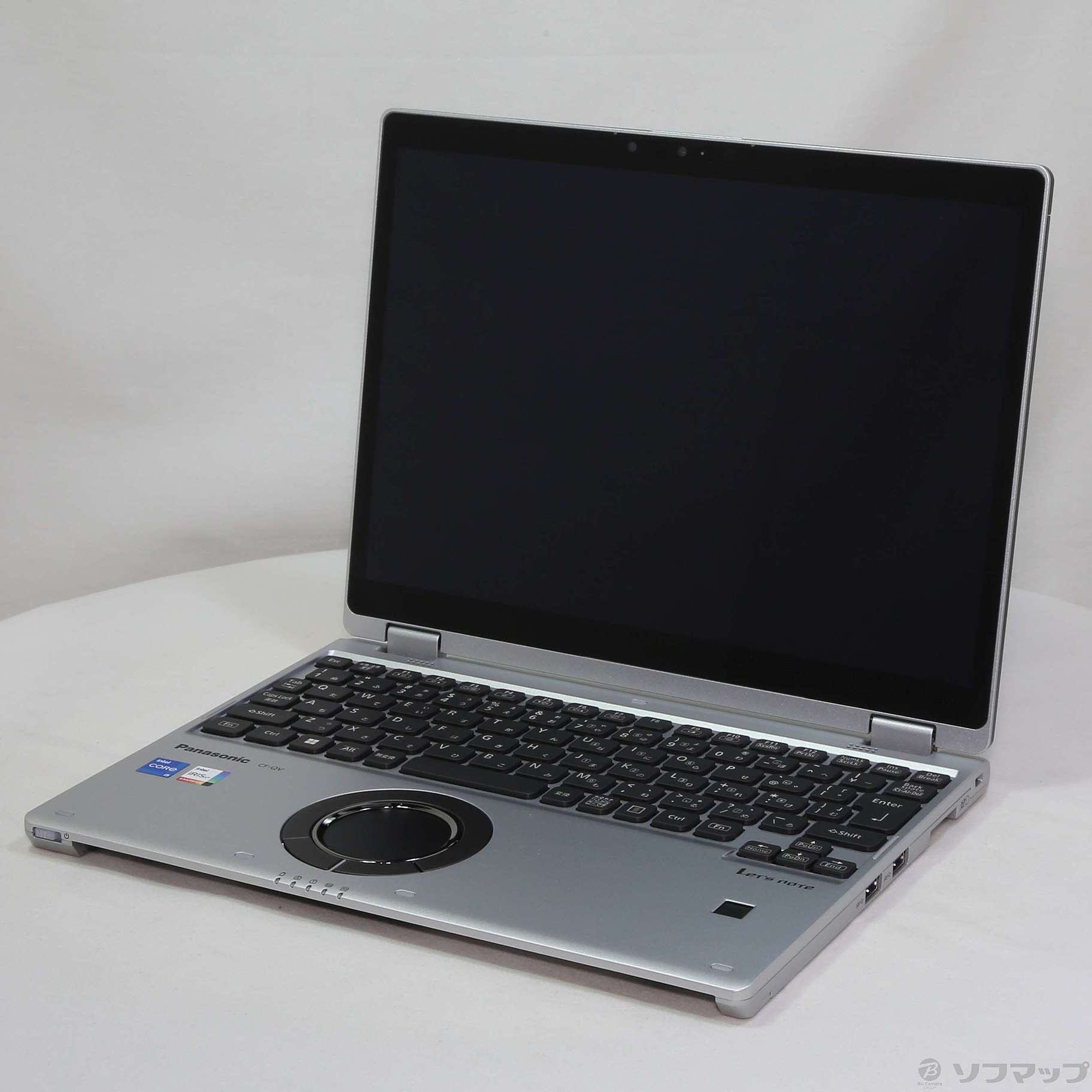 【中古】〔展示品〕 Lets note QV1 CF-QV1BDMCR ブラック&シルバー [2133044378502] - リコレ ...