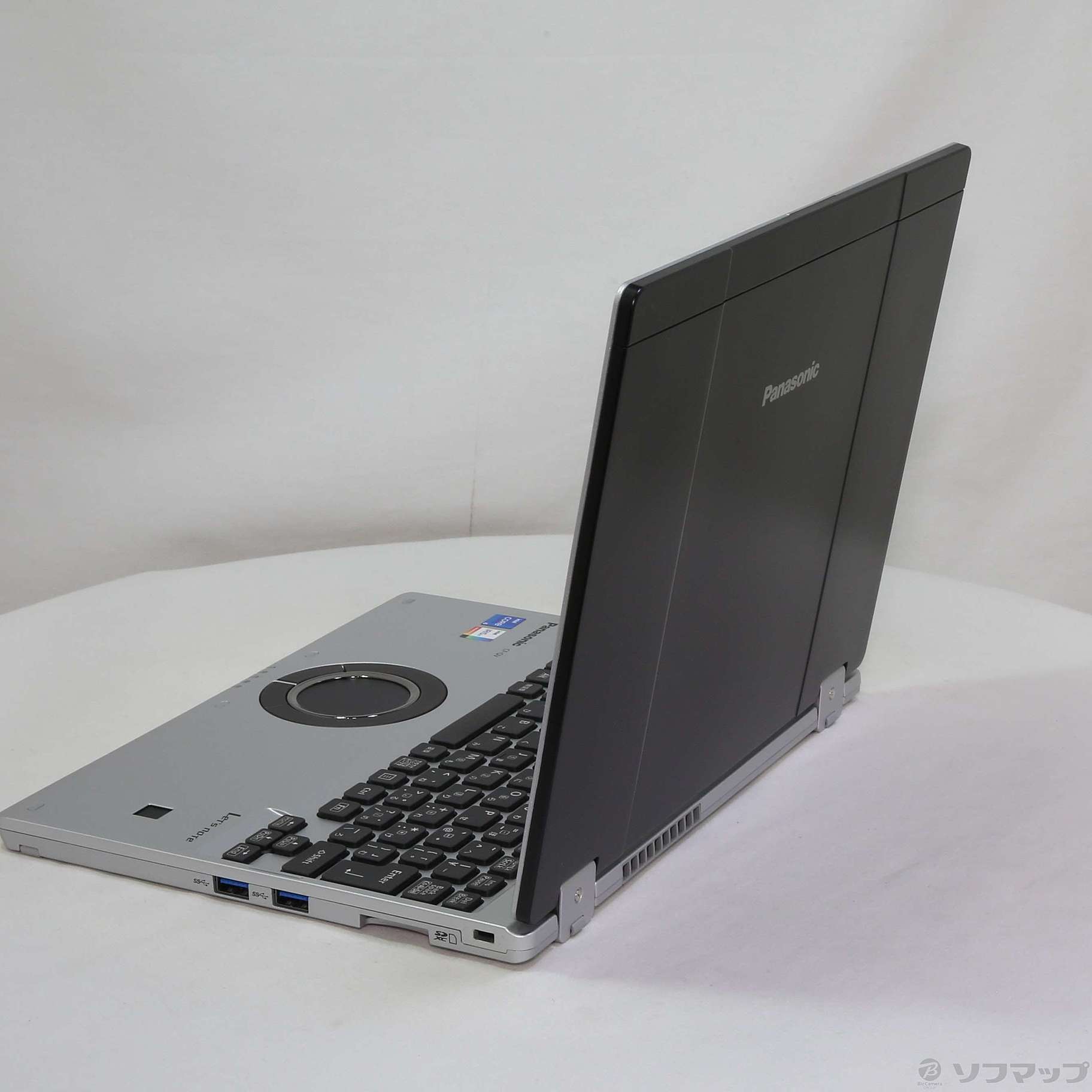 【中古】〔展示品〕 Lets note QV1 CF-QV1BDMCR ブラック&シルバー [2133044378502] - リコレ ...