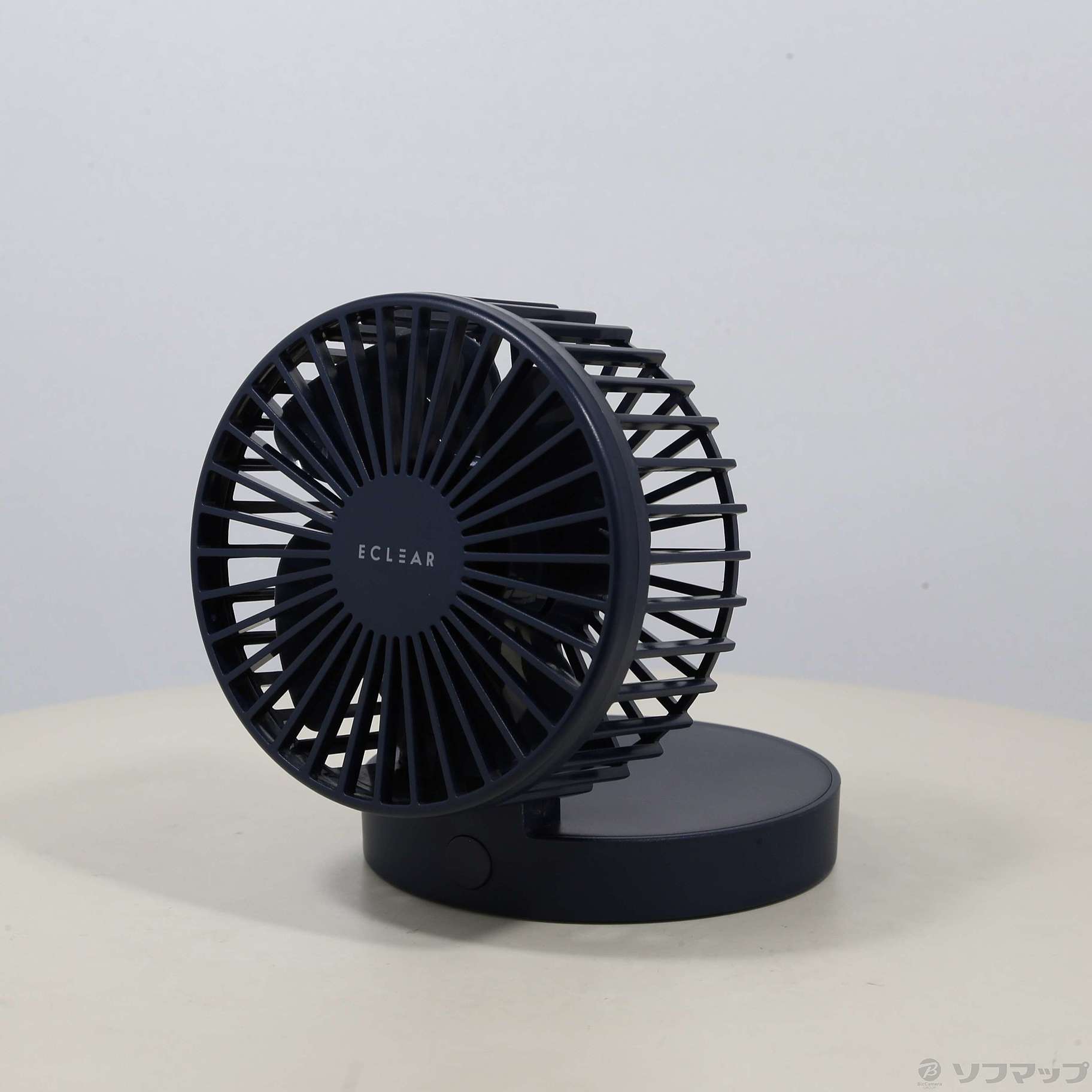 【中古】〔展示品〕 ECLEAR flow flow 卓上ファン 給電モデル - FAN-U221NV ムードネイビー [2133044436103] - リコレ！|ソフマップの中古通販サイト