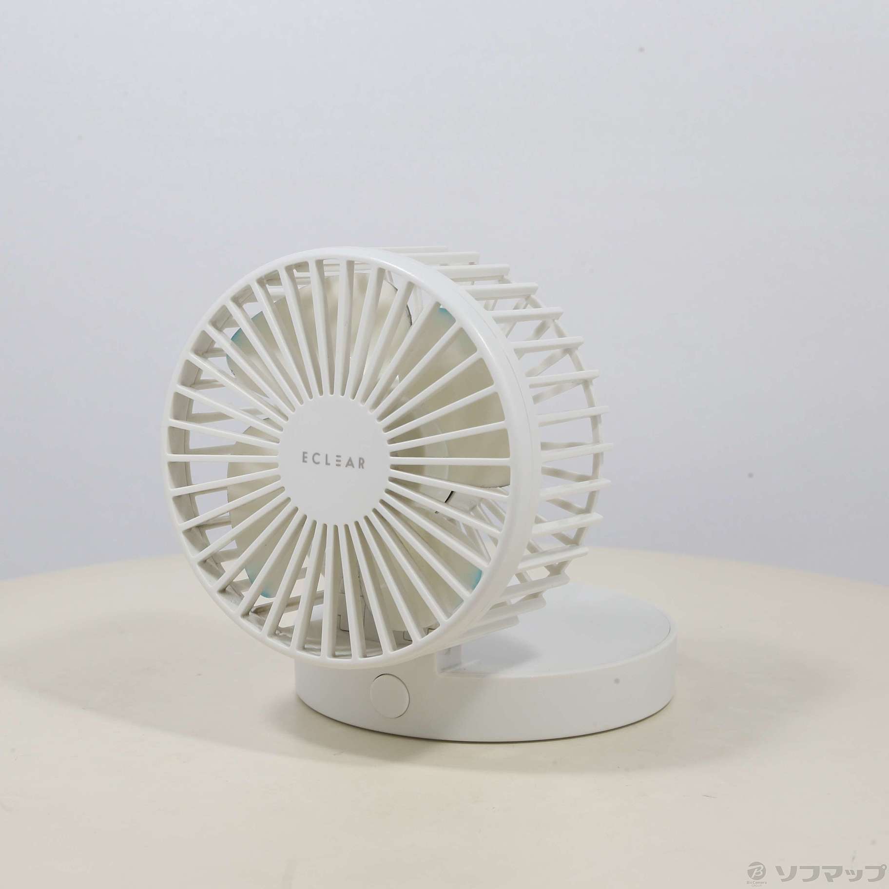 【中古】〔展示品〕 ECLEAR flow flow 卓上ファン 給電モデル FAN-U221WH ミネラルホワイト [2133044436141] - リコレ！|ソフマップの中古通販サイト
