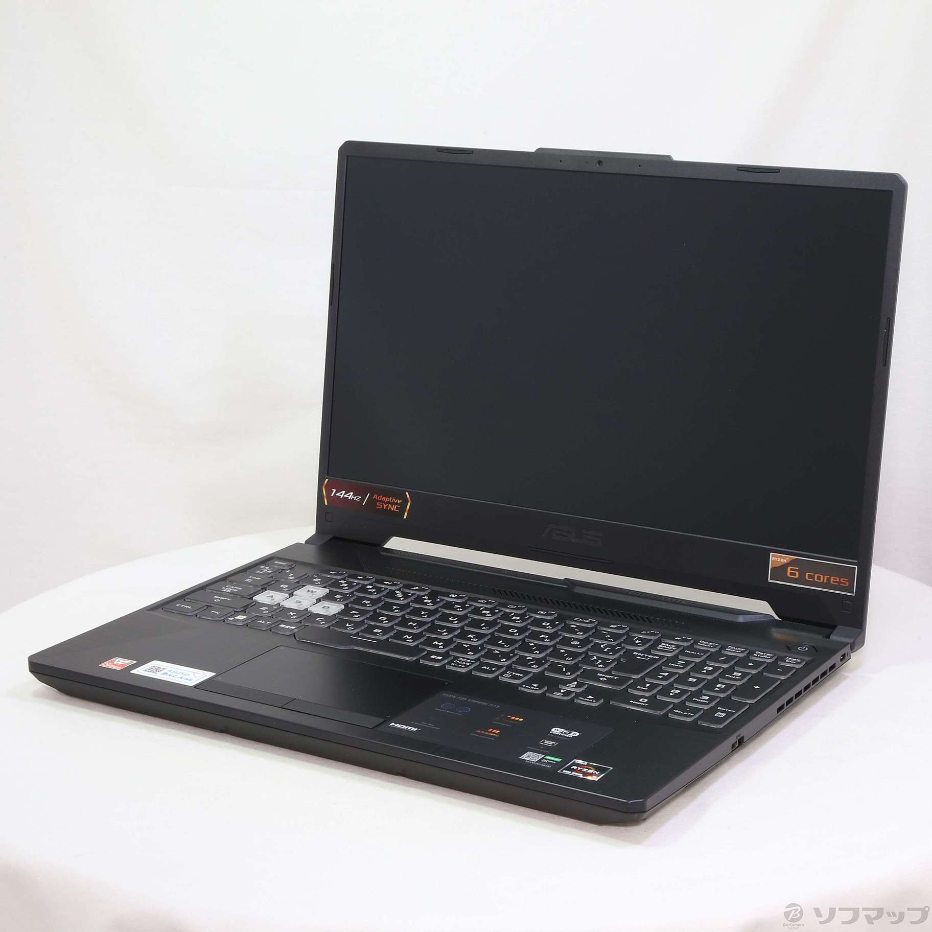 【中古】〔展示品〕 TUF Gaming A15 FA506IHR-R5G1650BY グラファイトブラック 12/29(木)値下げ ...