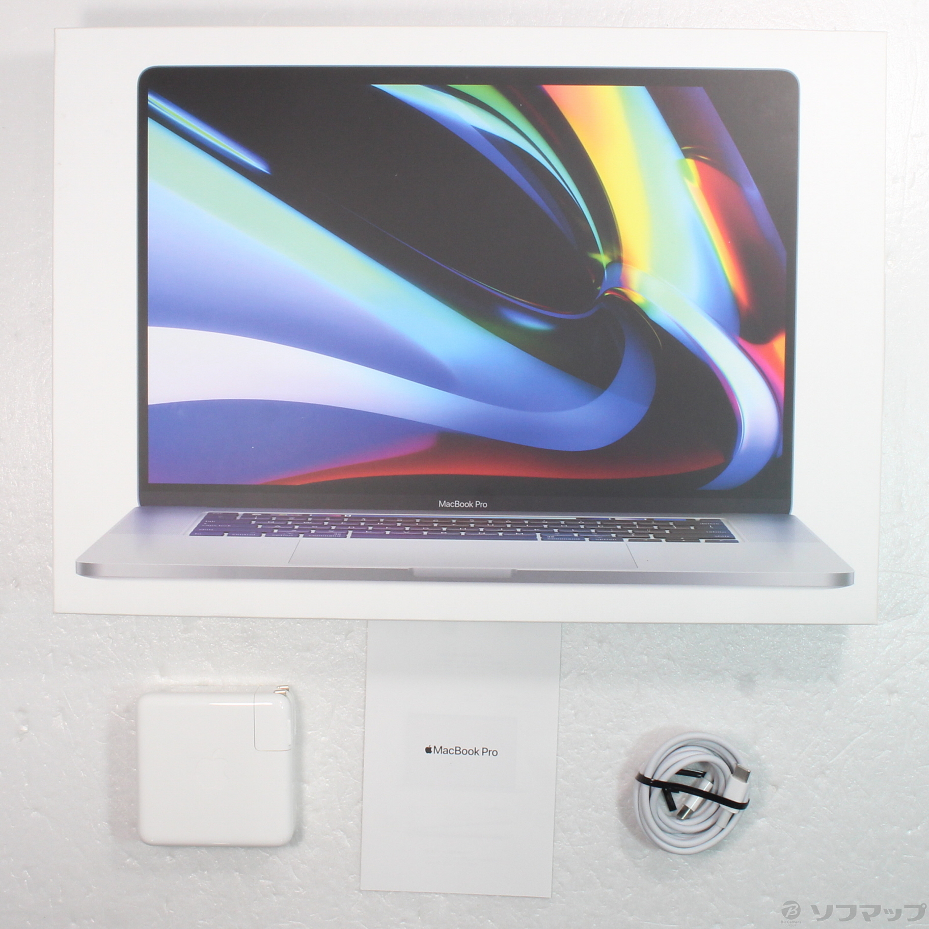 【中古】MacBook Pro 16-inch Late 2019 MVVK2J／A Core_i9 2.4GHz 64GB SSD2TB スペースグレイ 〔10.15 Catalina ...