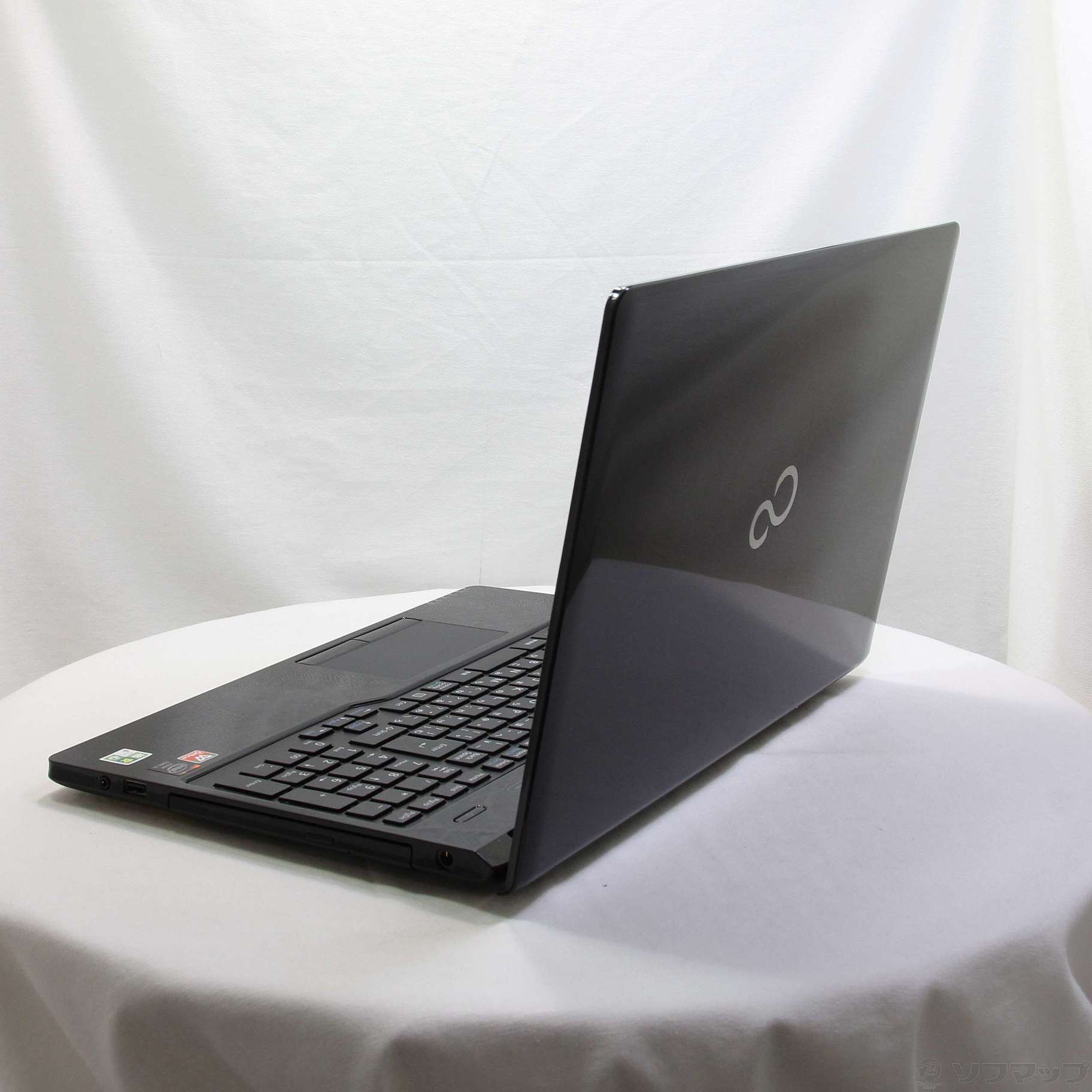 【中古】格安安心パソコン LIFEBOOK AH45／U FMVA45UBP シャイニーブラック [2133045014263] - リコレ ...