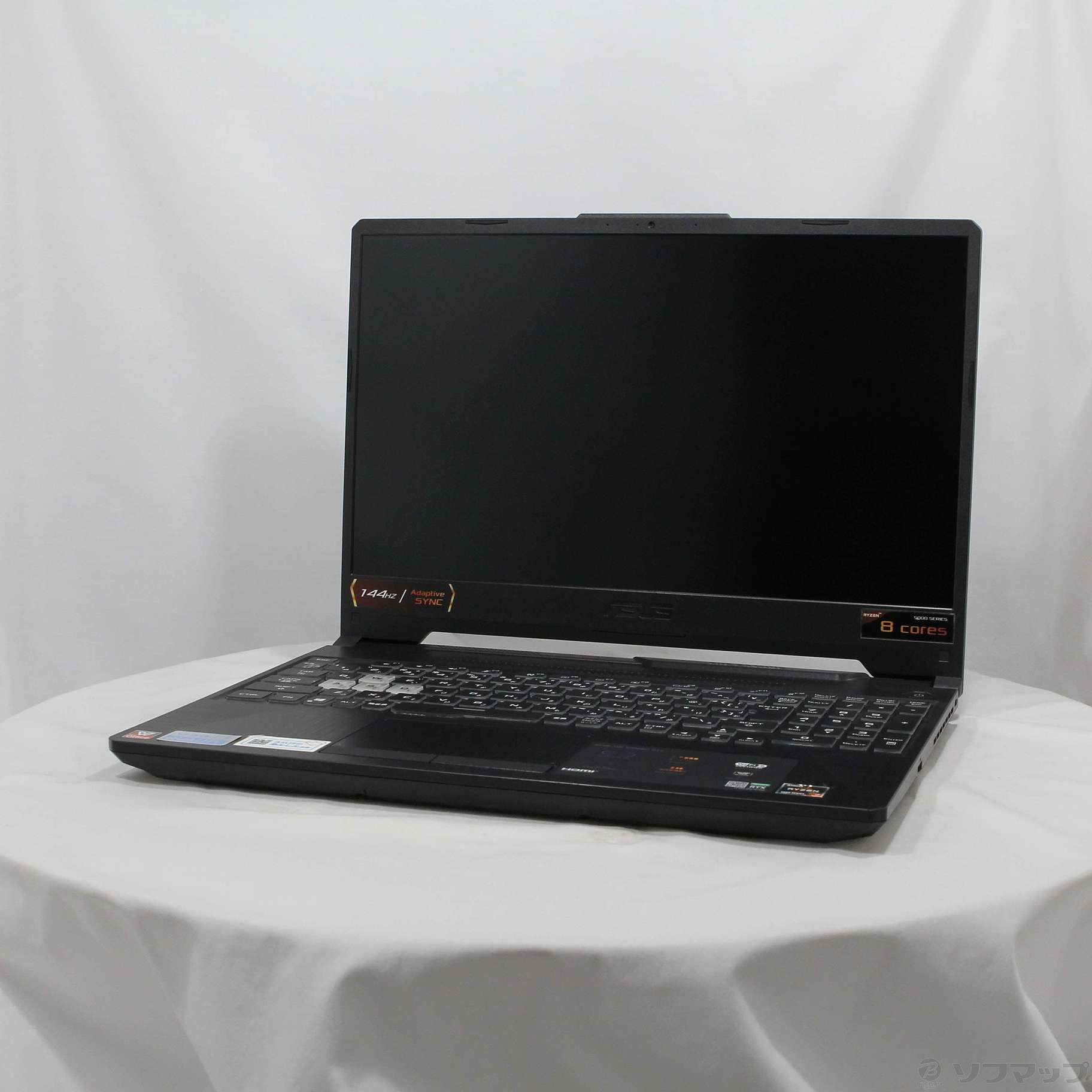 【中古】ASUS TUF Gaming A15 FA506QM FA506QM-R7R3060BL グラファイトブラック 〔Windows ...