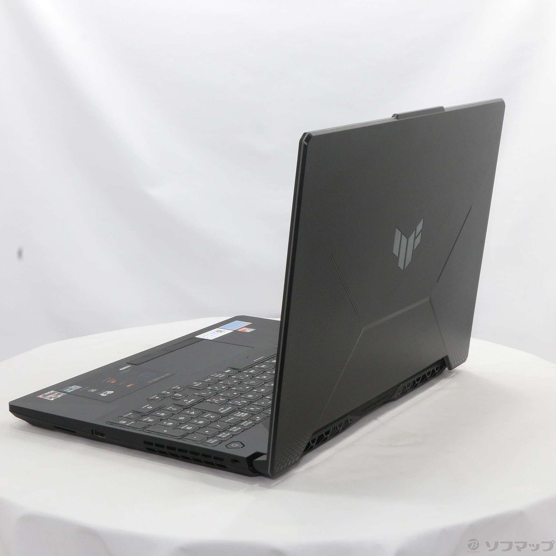 【中古】ASUS TUF Gaming A15 FA506QM FA506QM-R7R3060W11 グラファイトブラック ...