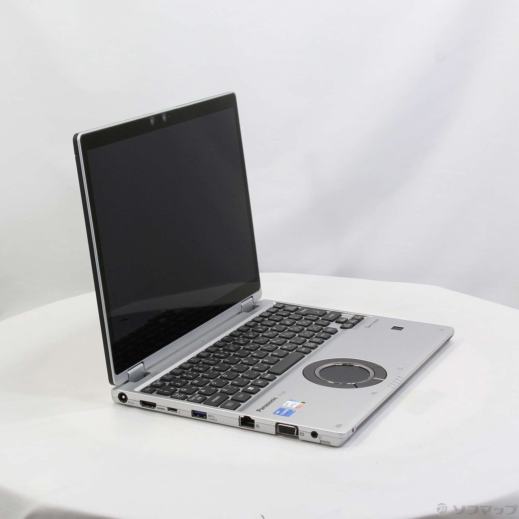 【中古】〔展示品〕 Lets note QV1 CF-QV1BDMCR ブラック&シルバー [2133045336709] - リコレ ...