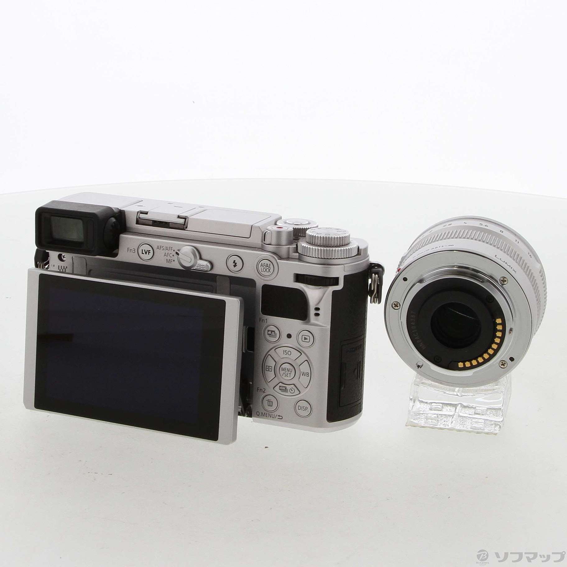 【中古】〔展示品〕 LUMIX GX7 Mark III 単焦点ライカDGレンズキット シルバー DC-GX7MK3L-S ...