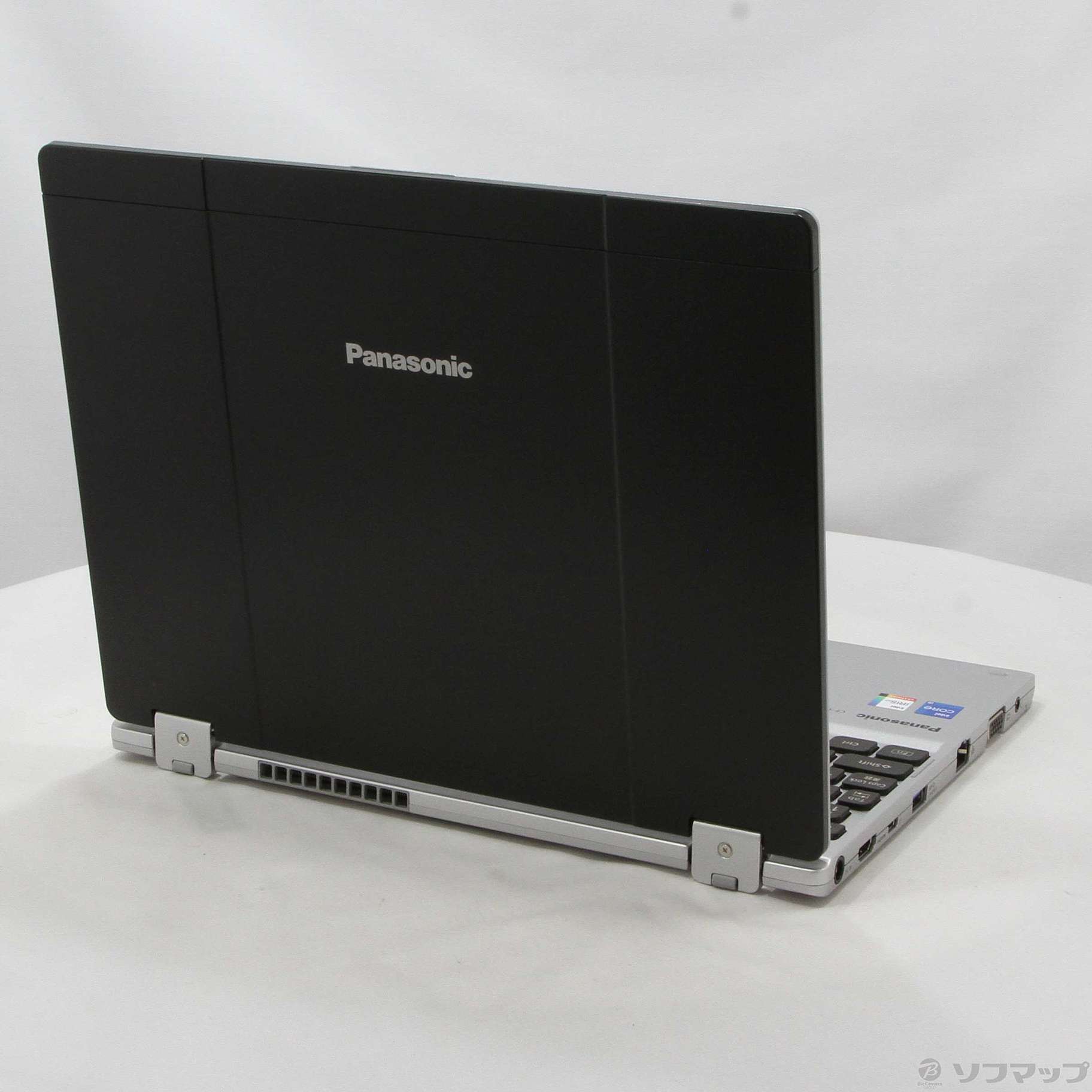 【中古】〔展示品〕 Lets note QV1 CF-QV1ADMCR ブラック&シルバー [2133045583271] - リコレ ...