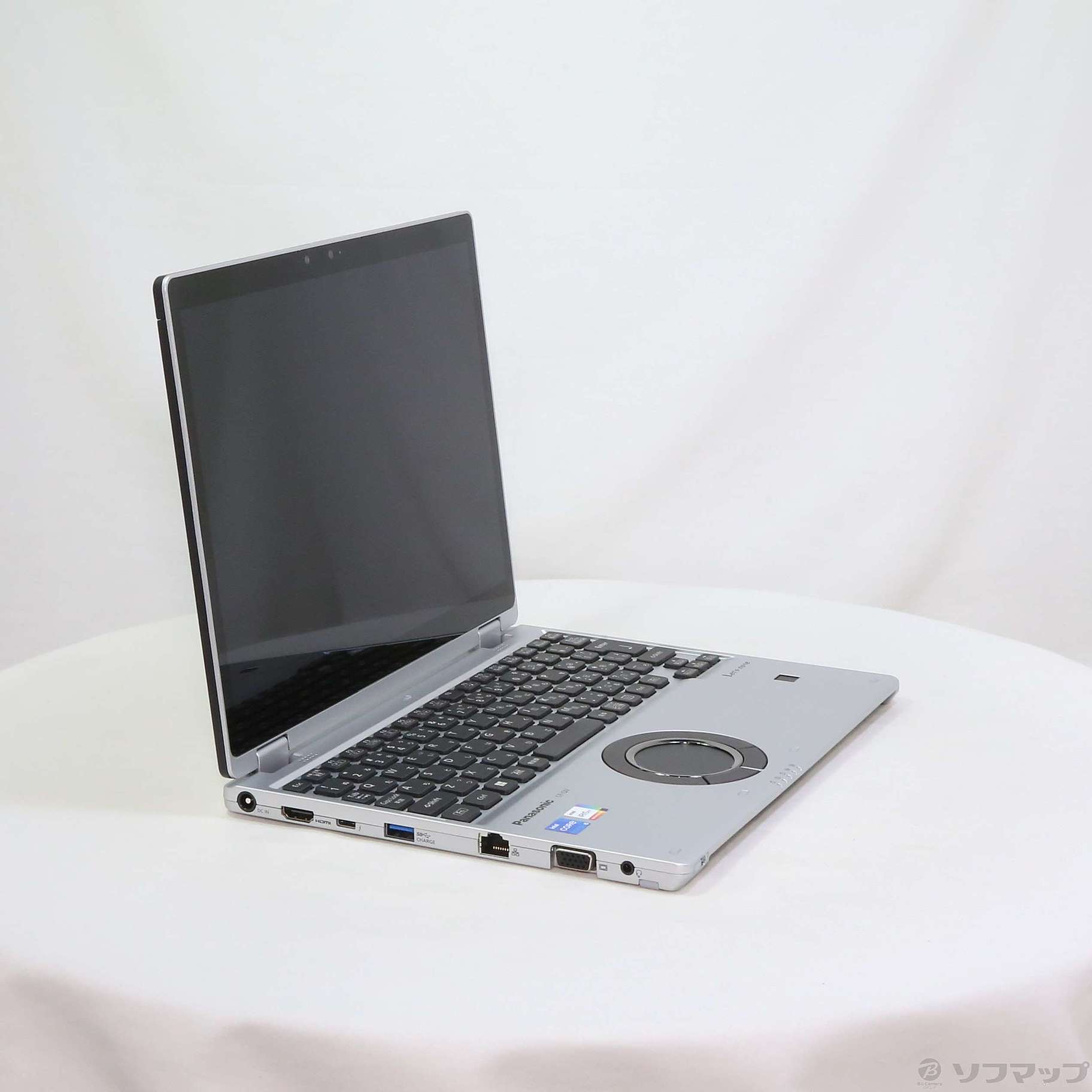 【中古】〔展示品〕 Lets note QV1 CF-QV1ADMCR ブラック&シルバー [2133045705840] - リコレ ...